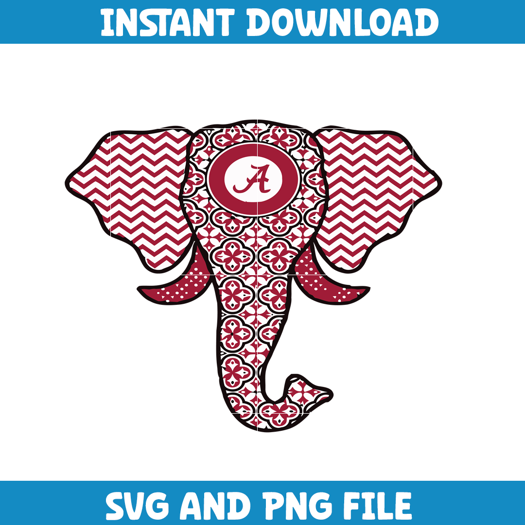 Alabama Crimson Tide Svg, Alabama logo svg, Alabama Crimson - Inspire ...