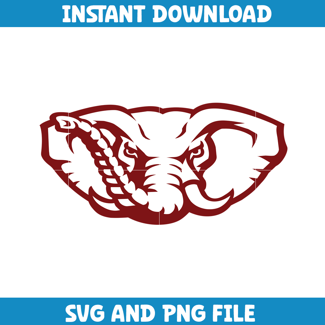 Alabama Crimson Tide Svg, Alabama logo svg, Alabama Crimson | Inspire ...
