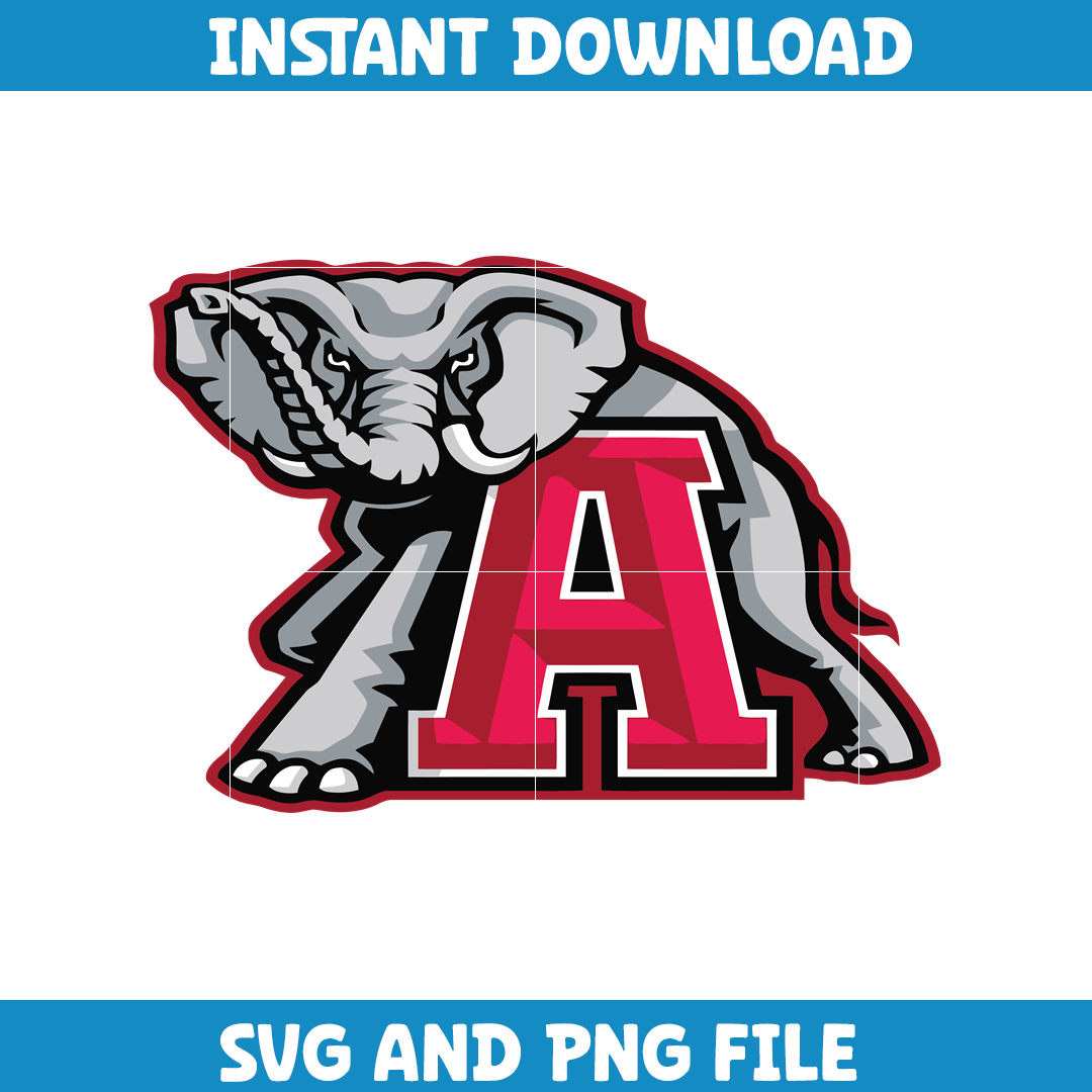 Alabama Crimson Tide Svg, Alabama logo svg, Alabama Crimson | Inspire ...