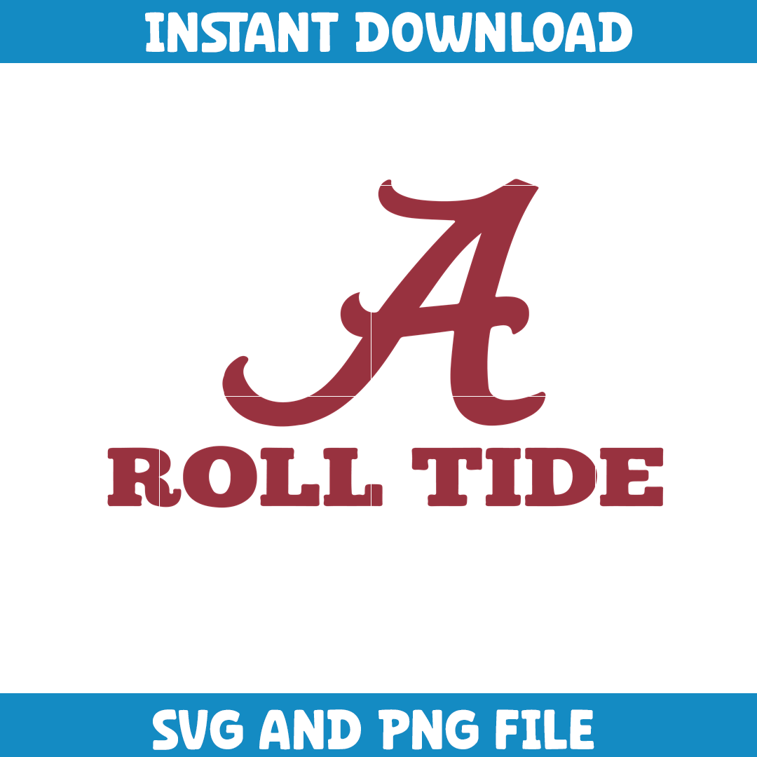 Alabama Crimson Tide Svg, Alabama logo svg, Alabama Crimson - Inspire ...