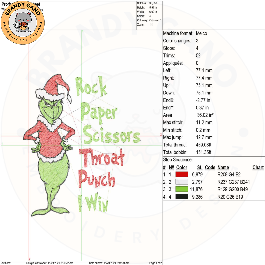 Grinch Embroidery Designs, Grinch Embroidery, Christmas Ligh | Inspire ...