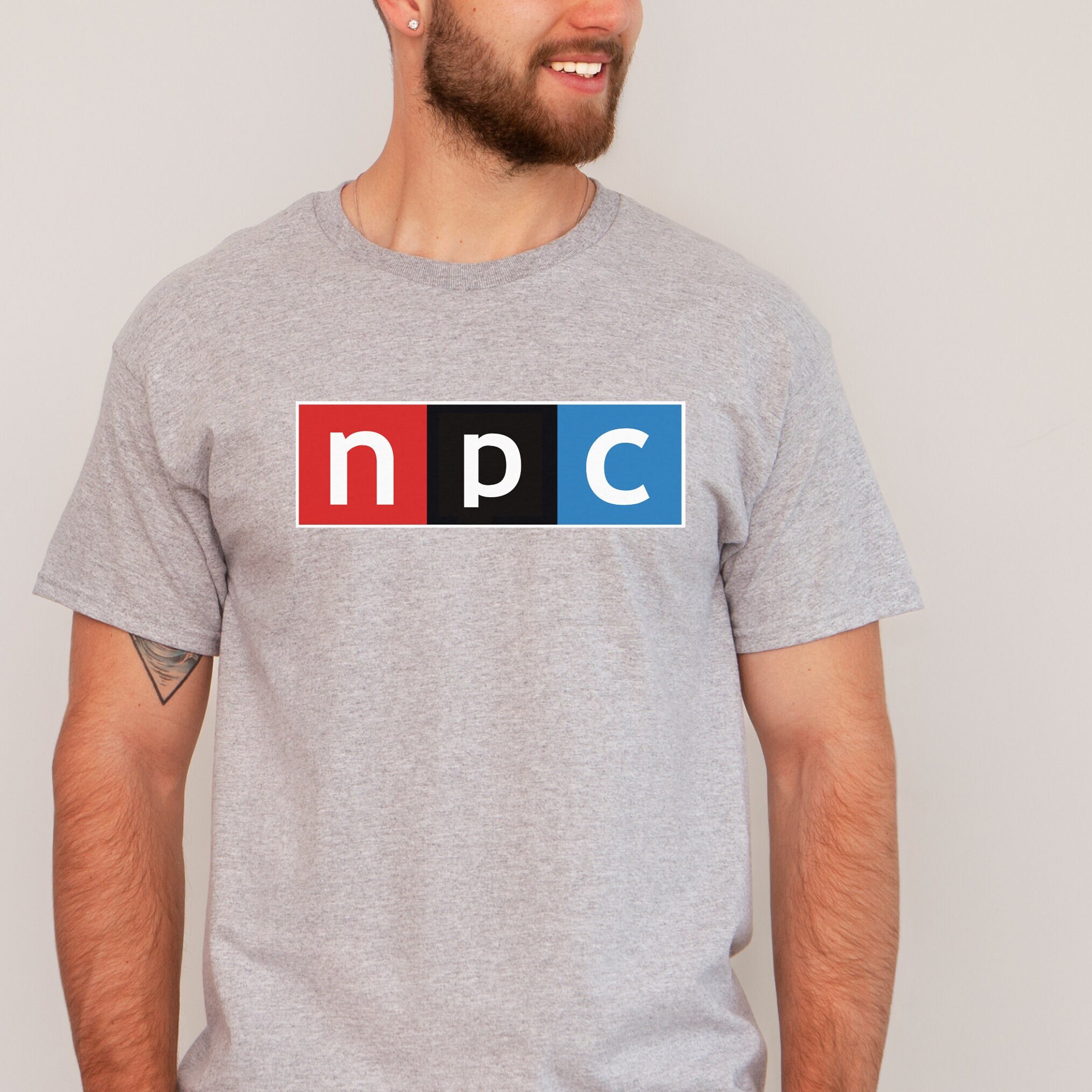NPC meme shirt, Non-Player Character, Funny Gamer Shirt, Pub | Inspire ...