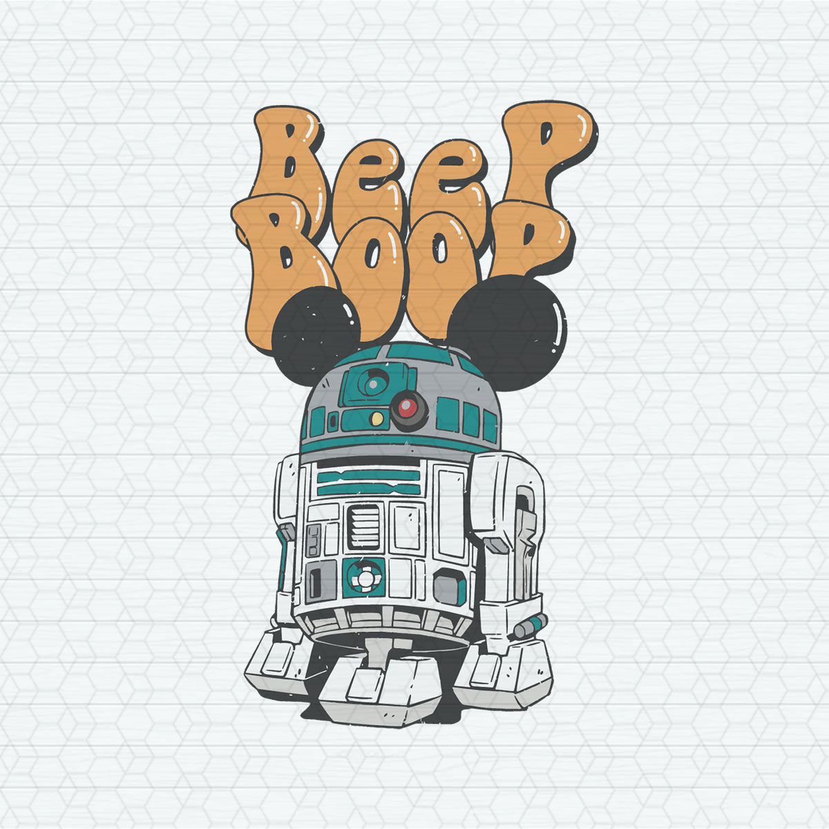 Funny Beep Boop R2d2 Star Wars SVG - Inspire Uplift