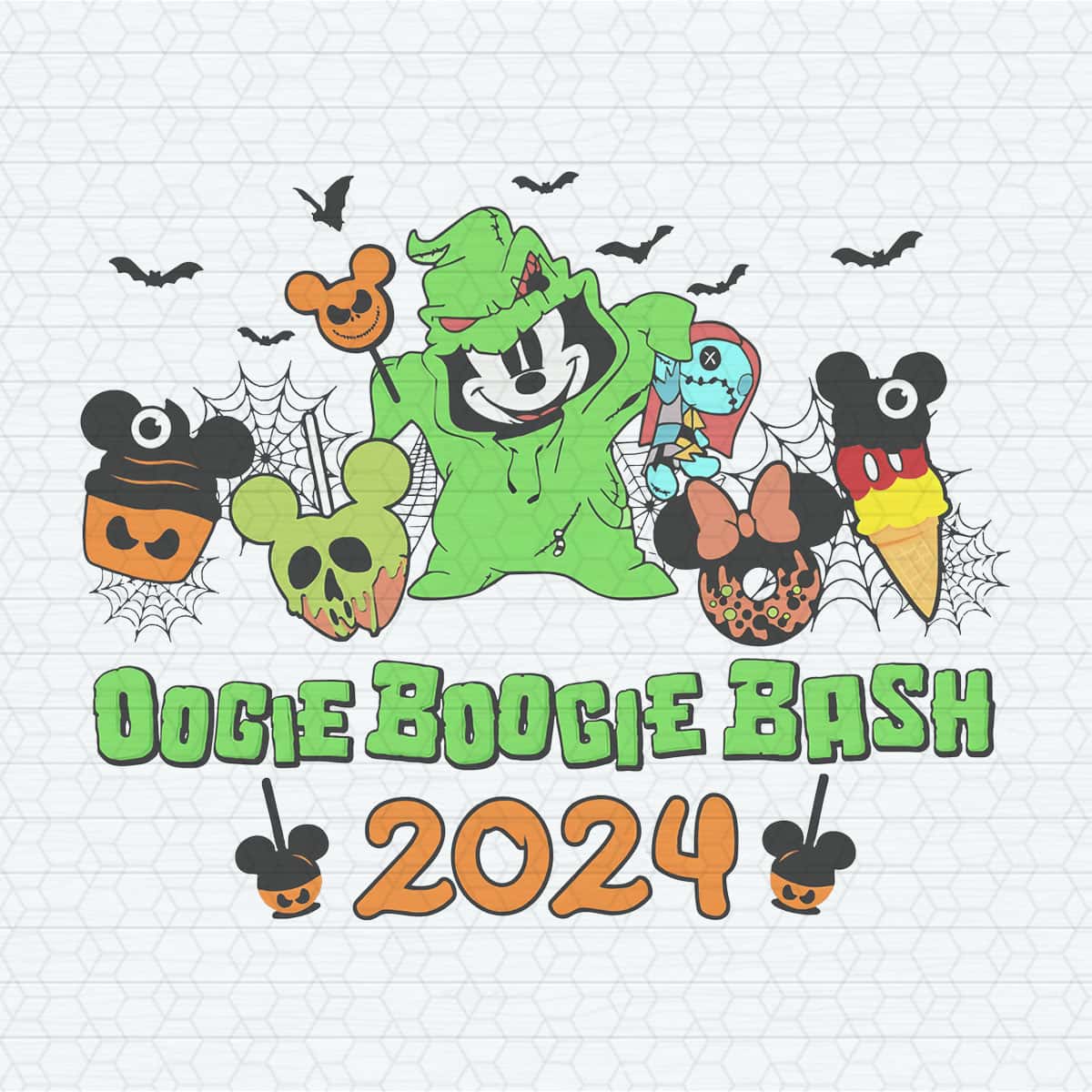 Mickey Mouse Oogie Boogie Bash 2024 PNG | Inspire Uplift