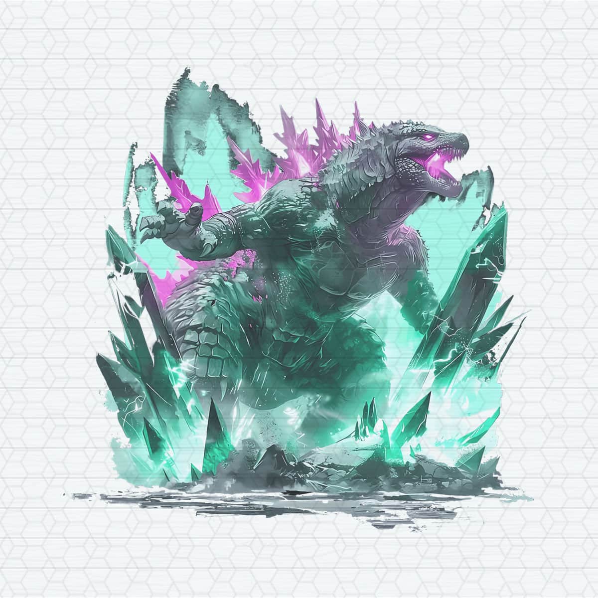 Scary Godzilla Movie 2024 Monster PNG | Inspire Uplift