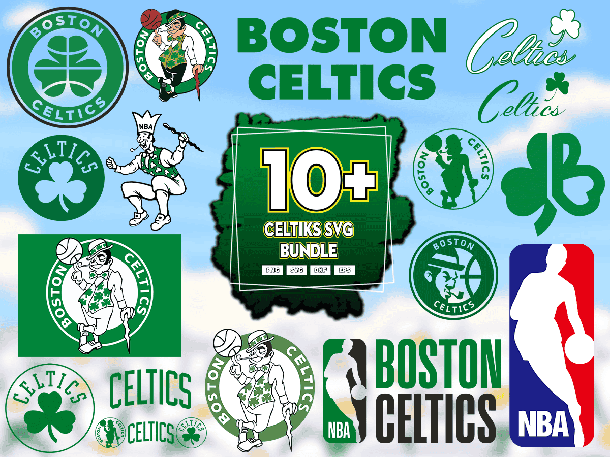 10 Files Boston Celtics Svg Bundle, Love Boston Celtics Svg | Inspire ...