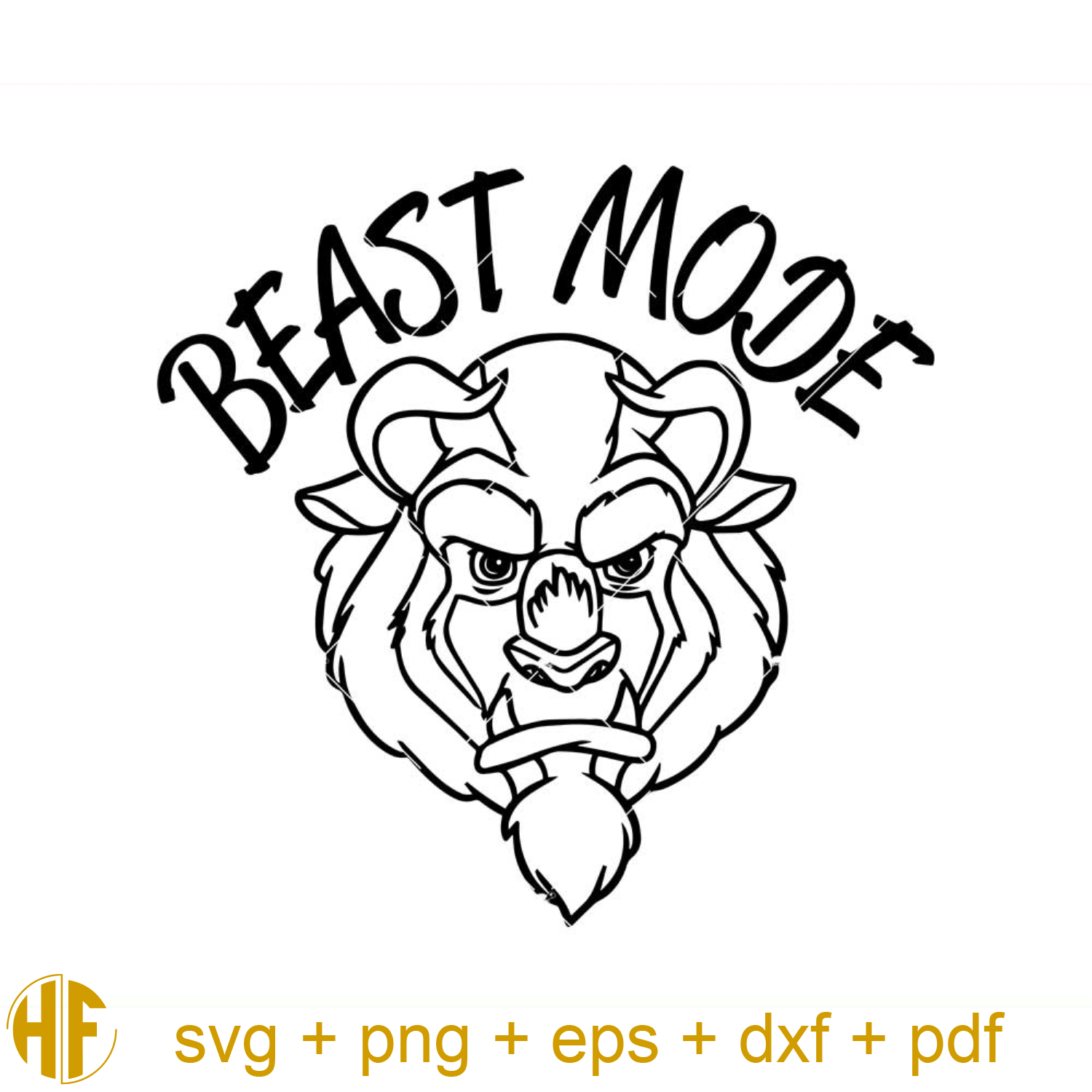 Beast Mode Svg, Beast Svg, Belle Svg, Love Story Svg, Disney - Inspire ...