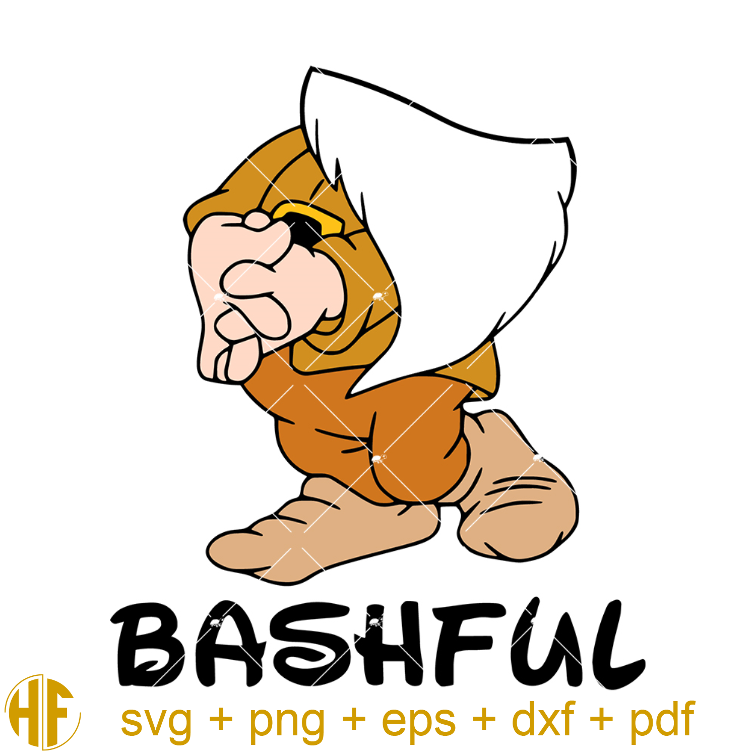 Costume Bashful Dwarf Svg, Vacay Mode Svg, Bashful Dwarf - Inspire Uplift