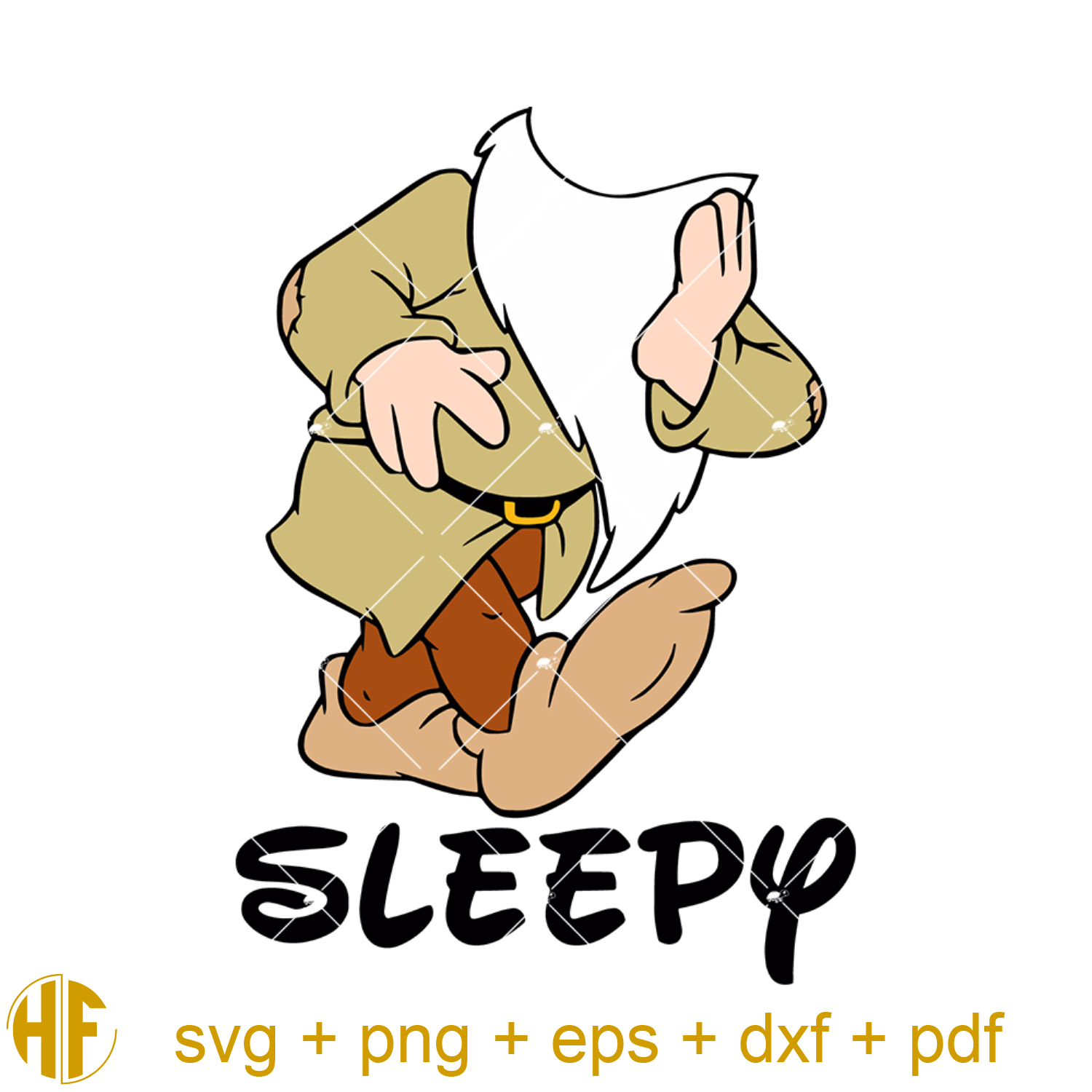 Costume Sleepy Dwarf Svg, Sleepy Dwarf Svg, Vacay Mode Svg - Inspire Uplift