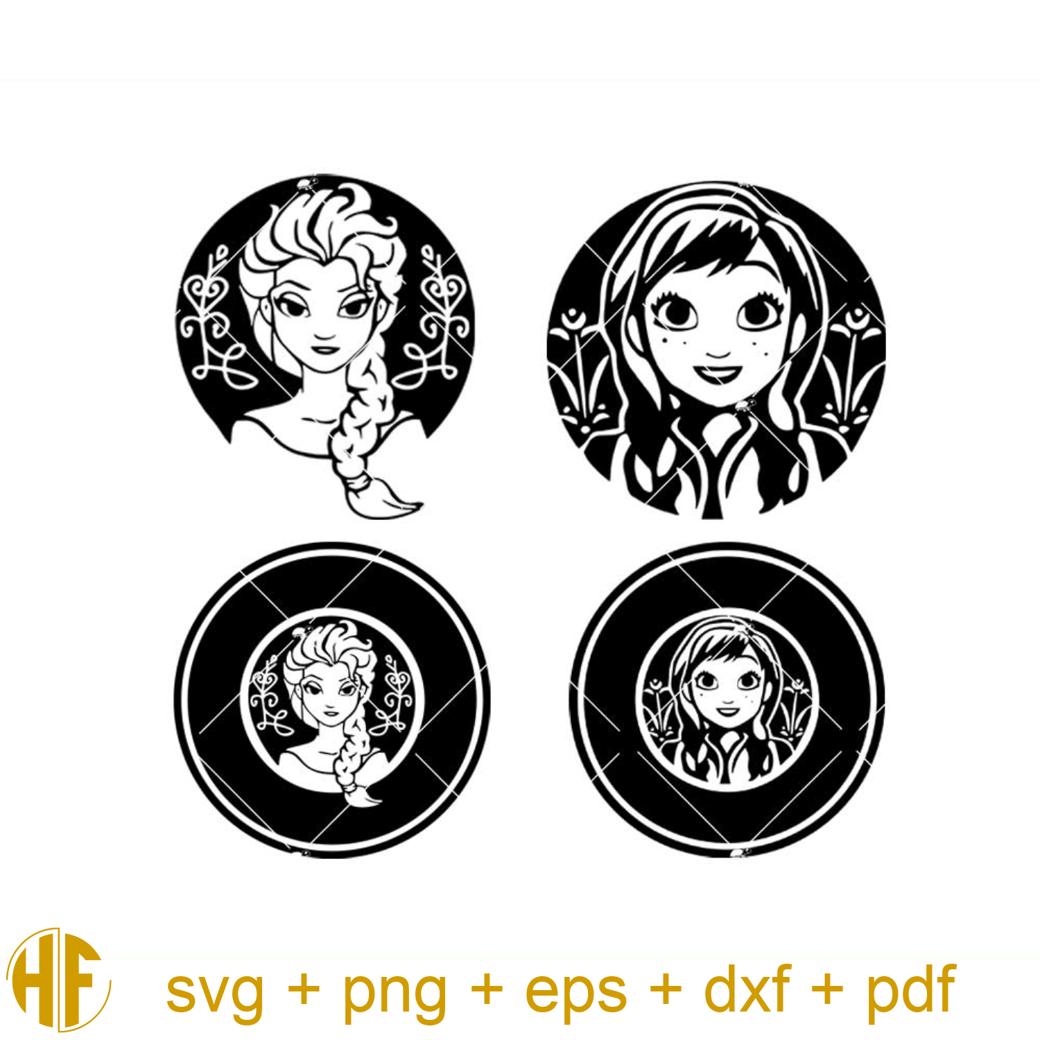 Elsa Mouse Heads Svg, Elsa Princess Svg, Frozen Svg (1).jpg | Inspire ...