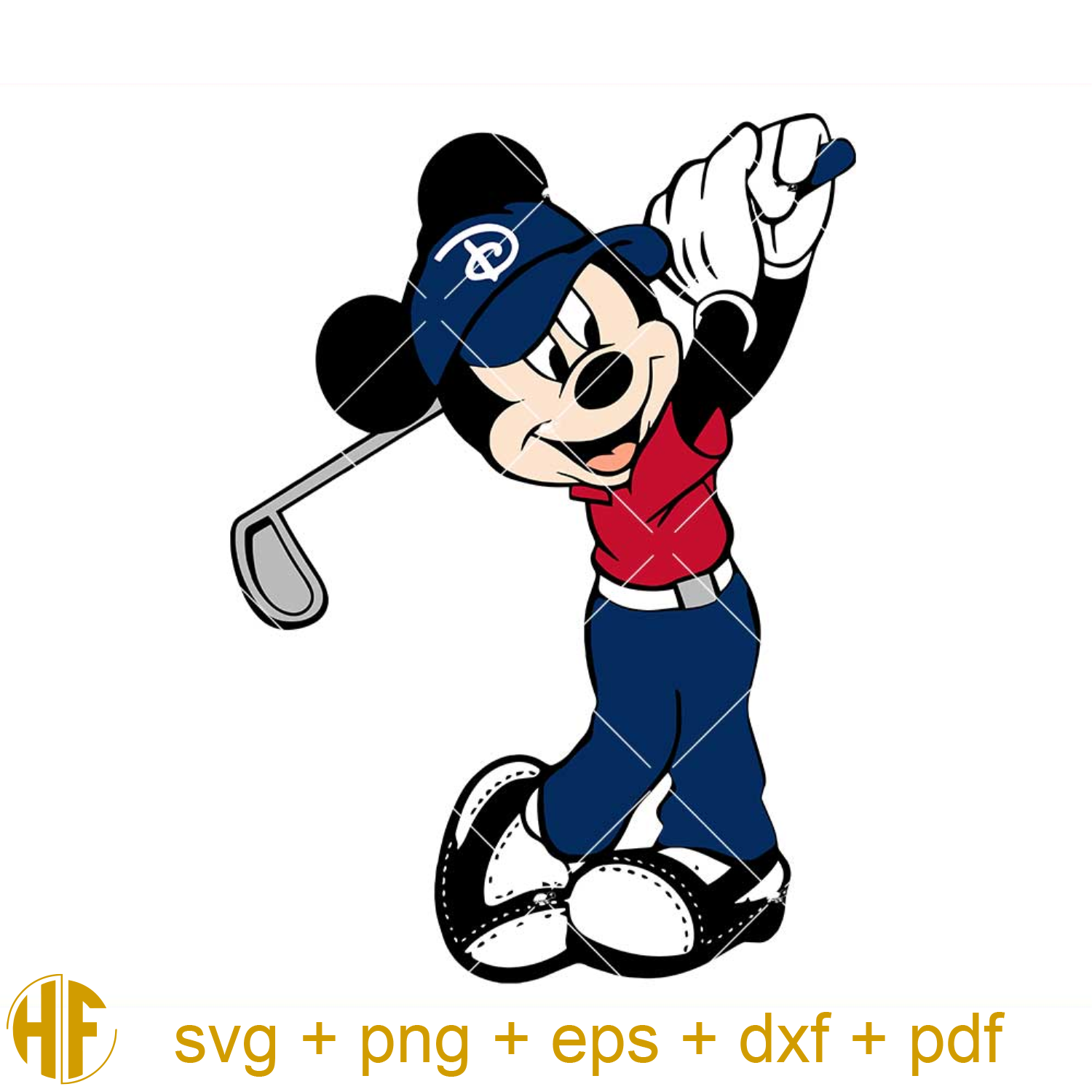 Funny Mickey Golfer Svg, Mickey Mouse Golf Svg, Golf Svg.jpg - Inspire ...