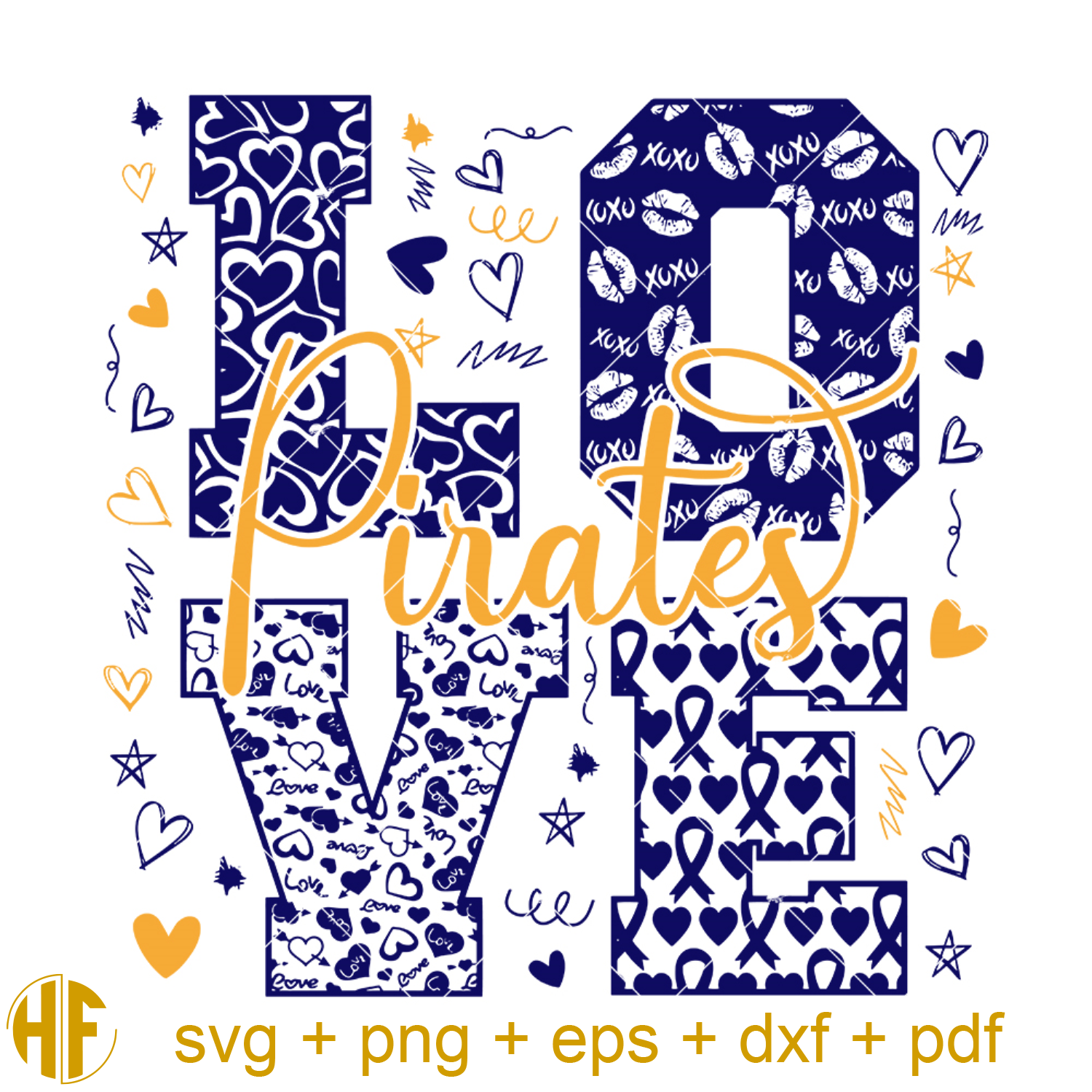 Love Pirates Svg, Pirates Mascot Svg, Cheerleader Svg.jpg | Inspire Uplift