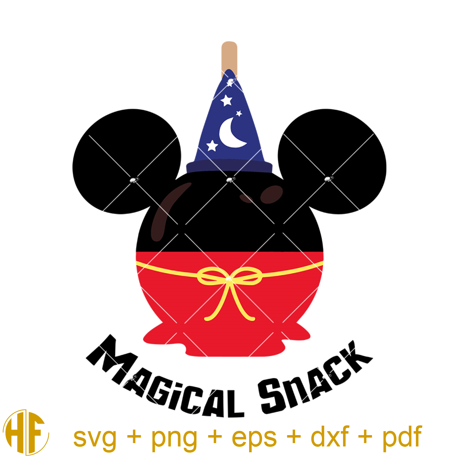 Magical Snack Svg, Mouse Snack Svg, Mouse Caramel Apple.jpg | Inspire ...