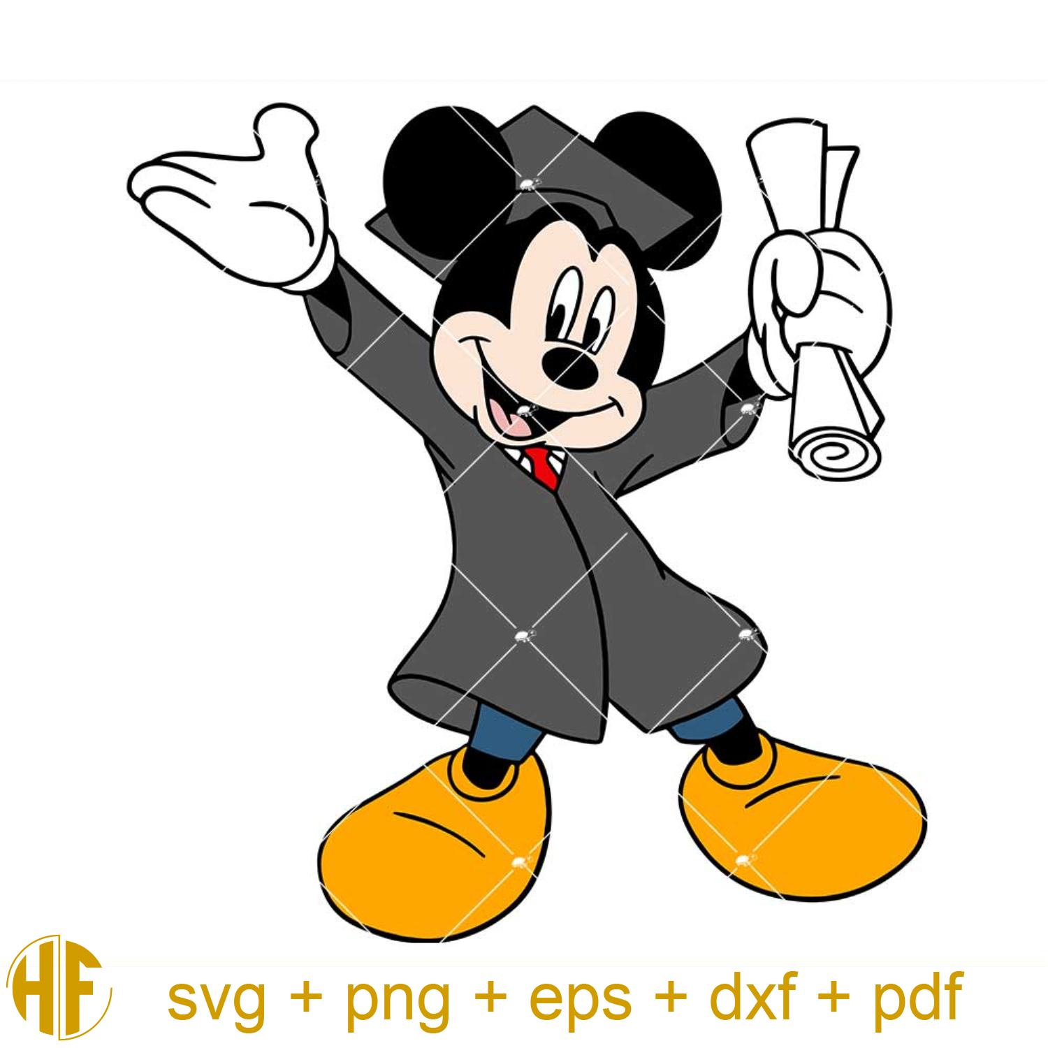 Mickey Mouse Graduation Svg, 2023 Graduation Svg, Graduate.j | Inspire ...
