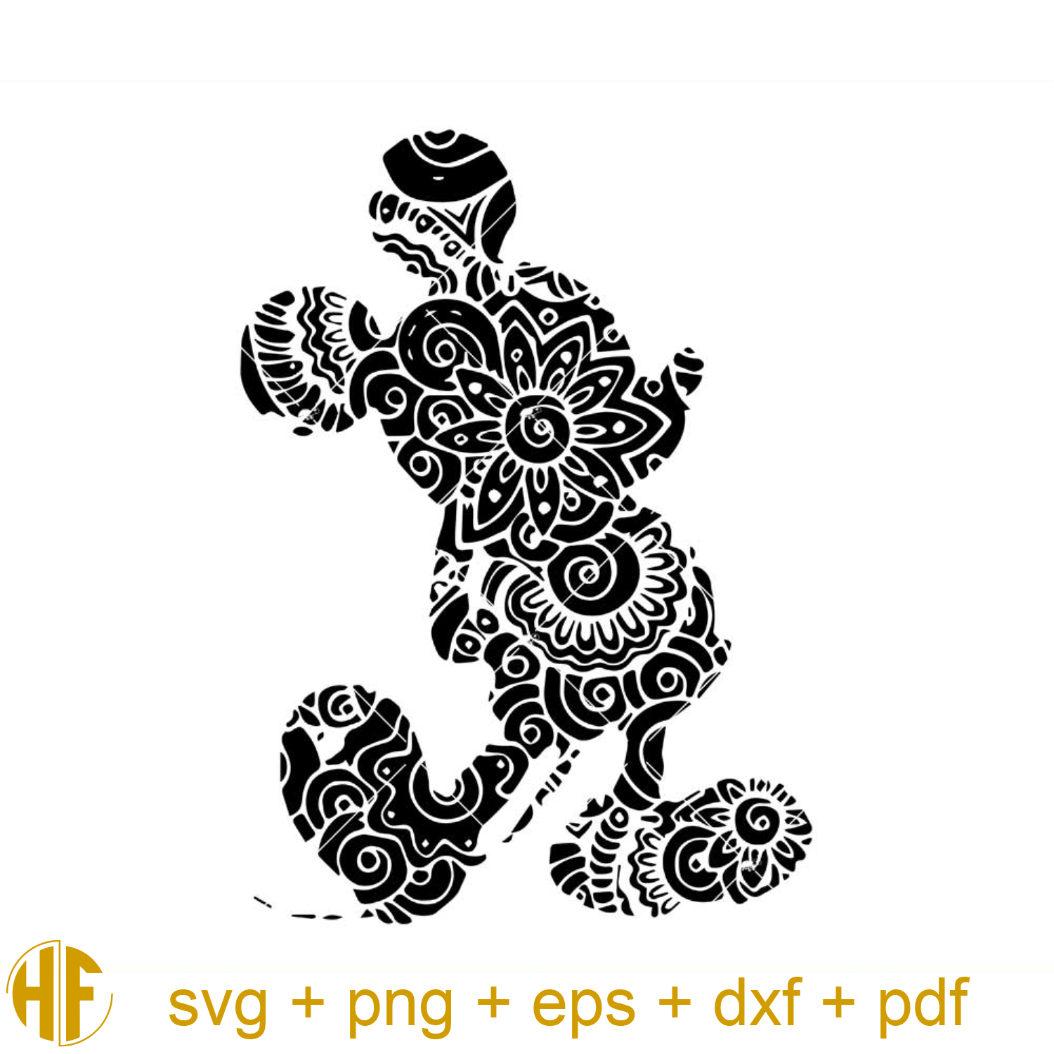 Mickey Mouse Mandala Svg, Mickey Disney Svg, Mickey Svg.jpg | Inspire ...