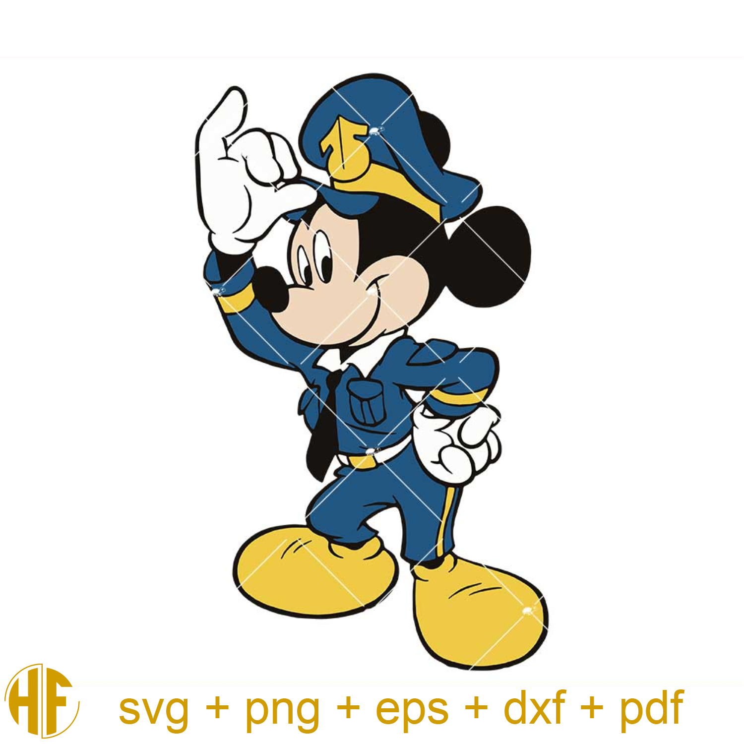 Mickey Mouse Police Svg, Mickey Mouse Svg, Cute Mickey Svg.j | Inspire ...