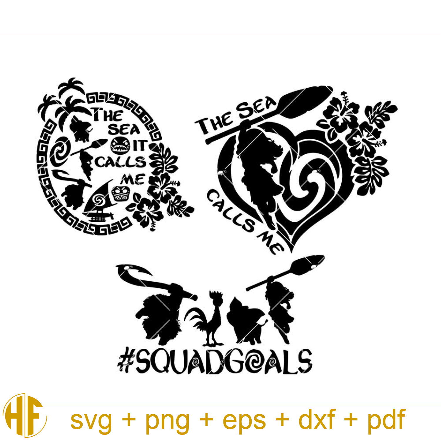 Moana Disney bundle Svg, Moana Princess Disney Svg, Bundle.j - Inspire ...