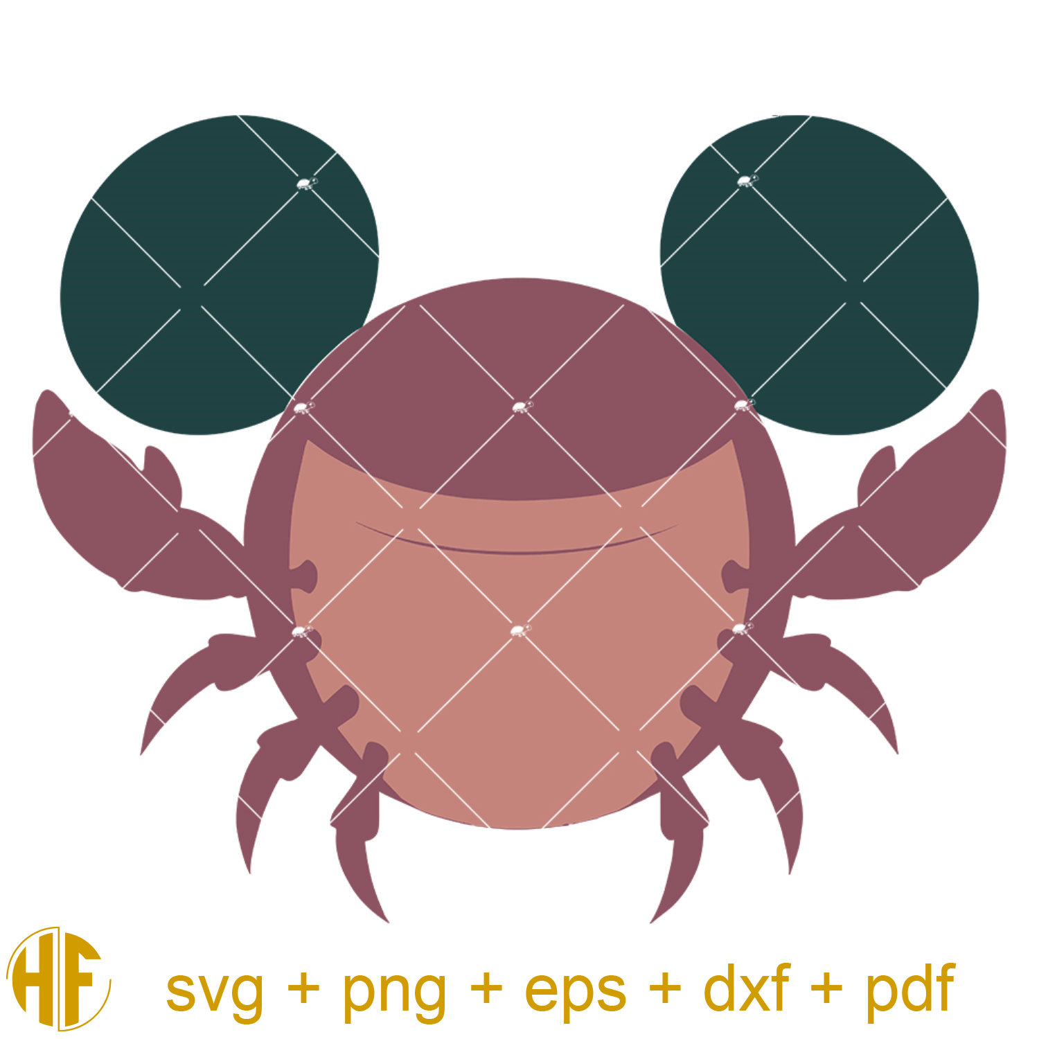 Sebastian Mouse Head Svg, Little Mermaid Character Svg.jpg | Inspire Uplift