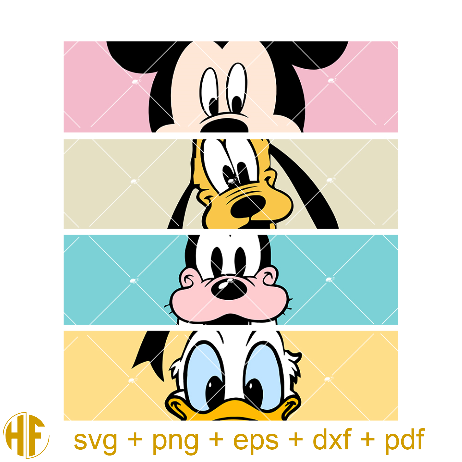 Smiling Friends Svg, Colorful Squad Svg, Mouse and Friends.j - Inspire ...