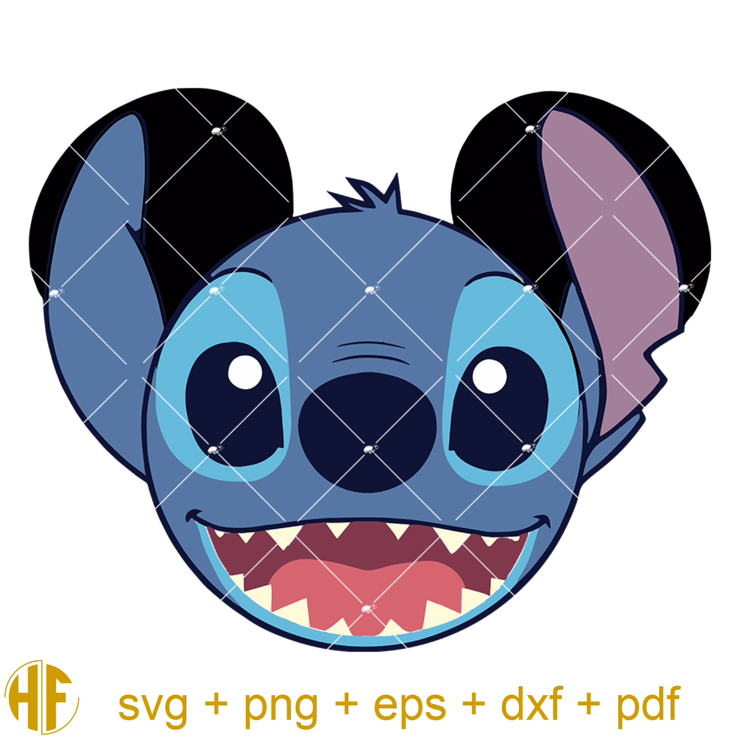 Stitch Mouse Head Svg, Lilo and Stitch Character Svg.jpg | Inspire Uplift