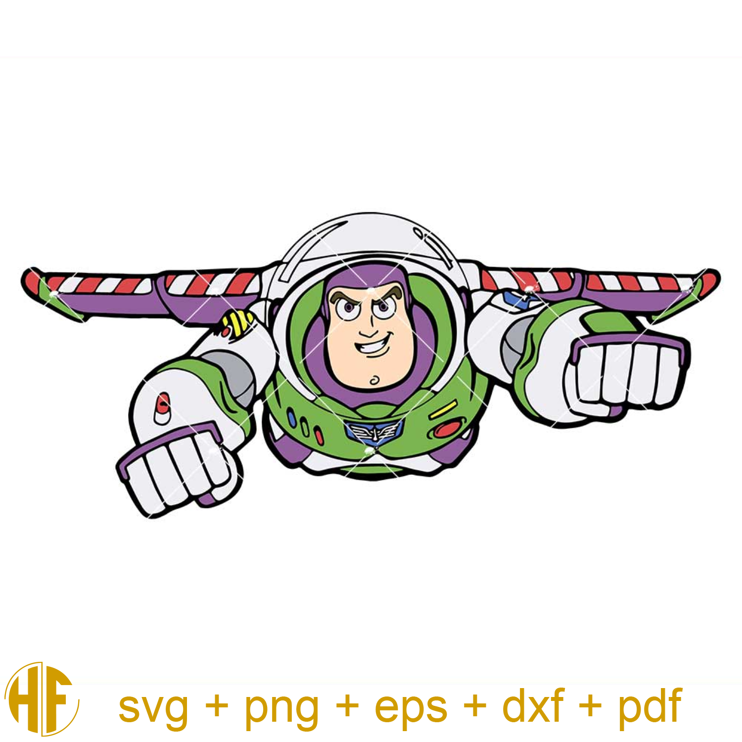 Toy Story Buzz Svg, Buzz Lightyear Svg, Toy Story Svg.jpg | Inspire Uplift