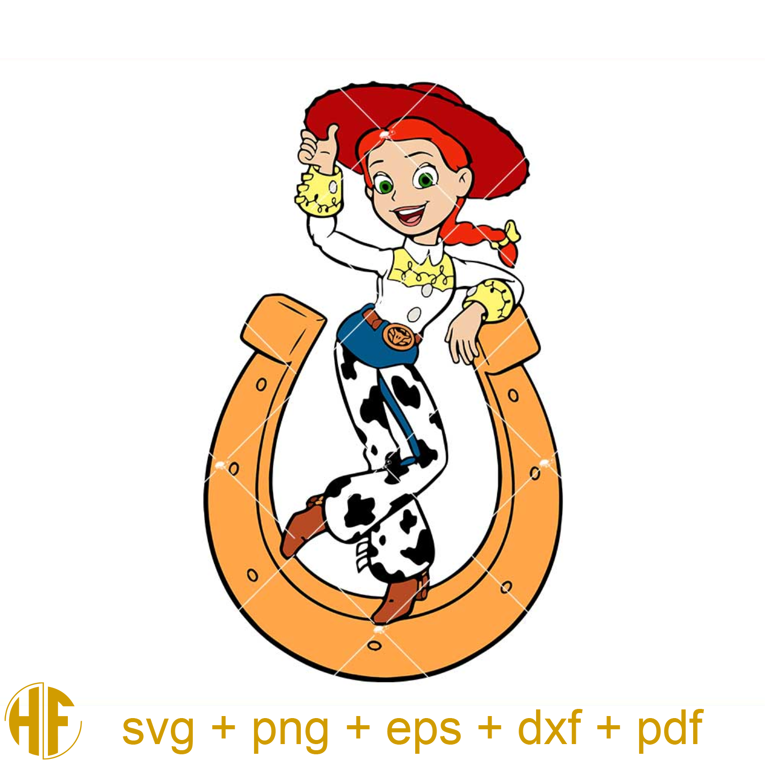 Toy Story Jessie Svg, Toy Story 2 Svg, Jessie Character Svg. | Inspire ...