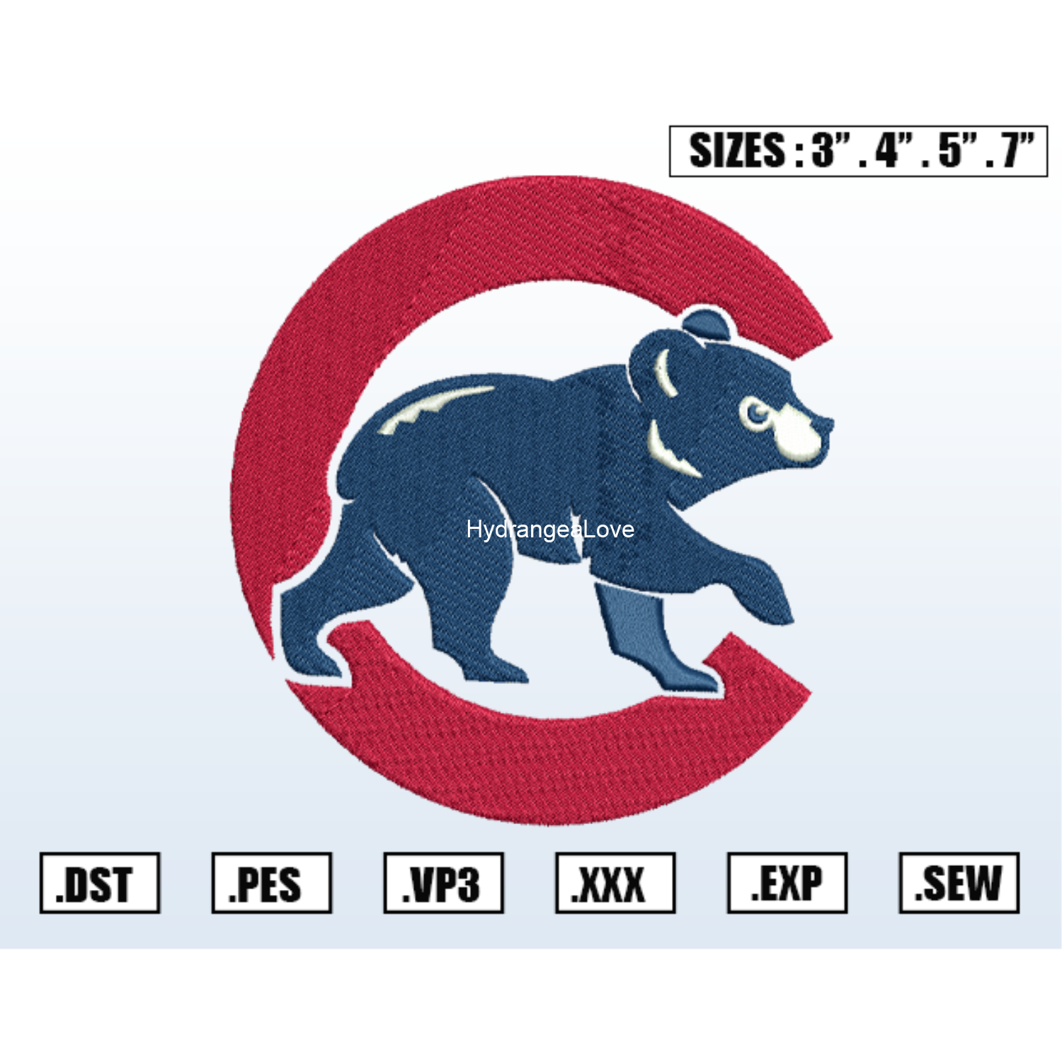 Chicago Cubs Embroidery Designs,MLB Logo Embroidery Files,Ma | Inspire ...