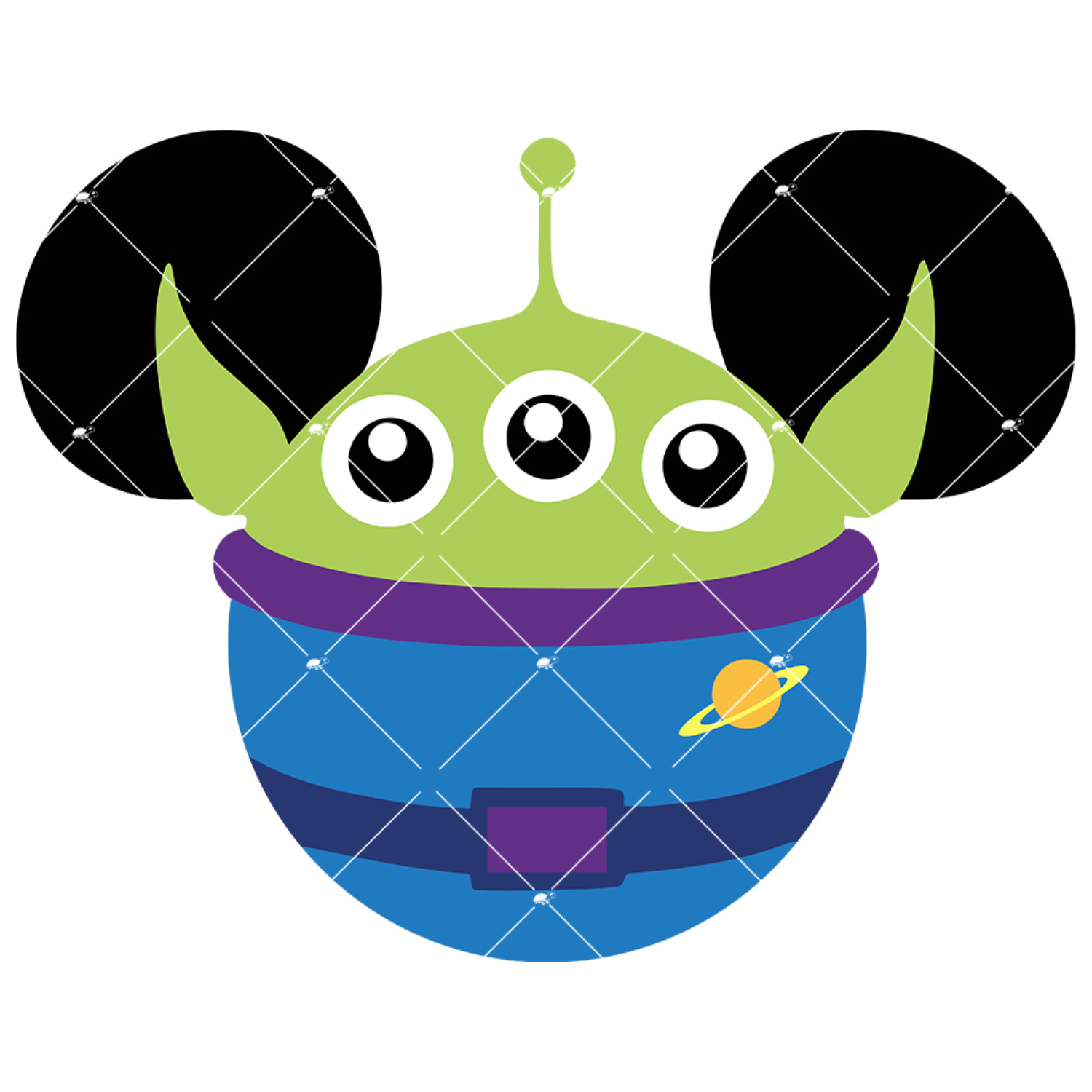 Little Green Aliens Svg, Mouse Ears Svg, Toy Story Svg | Inspire Uplift