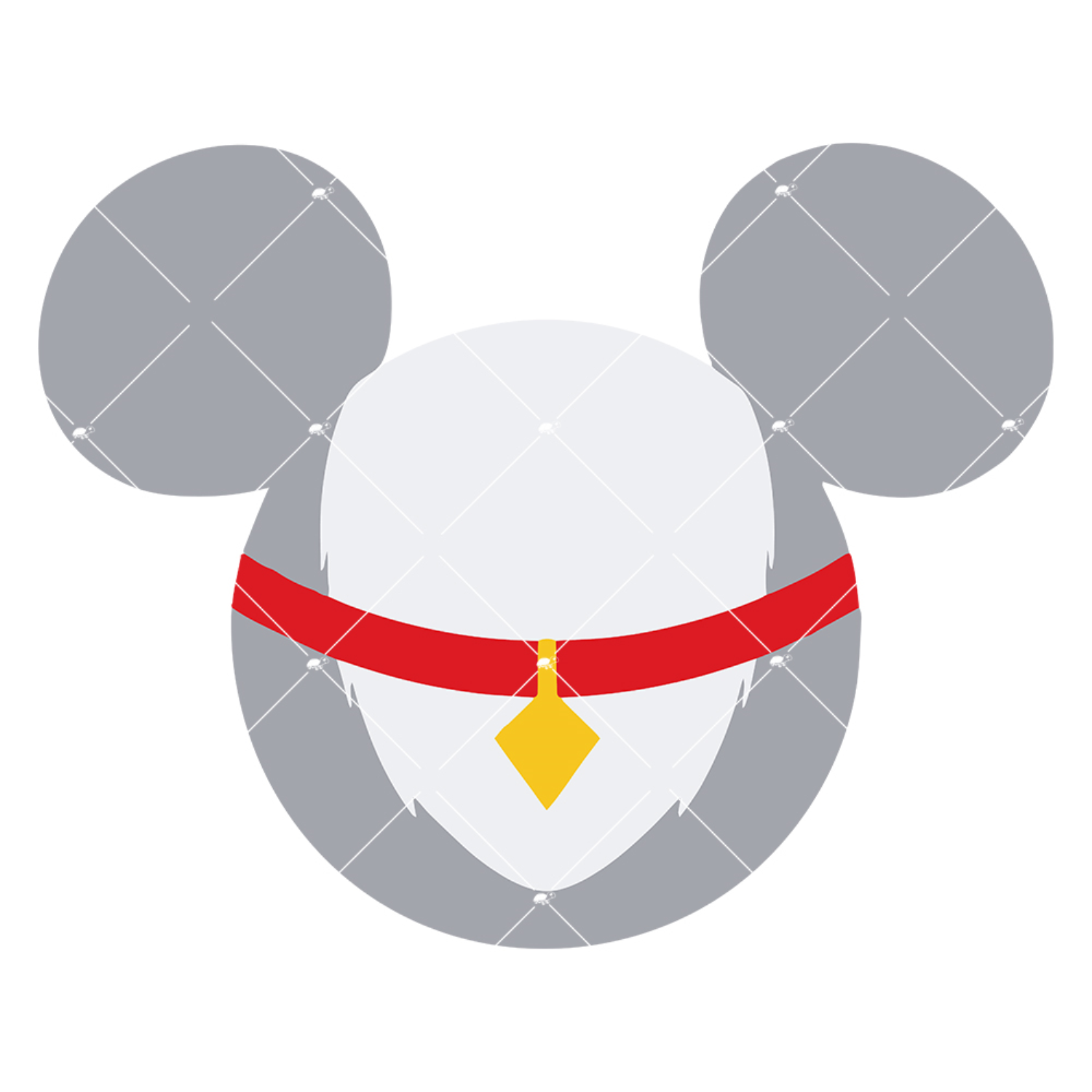 The Tramp Mouse Head Svg, Lady and The Tramp Svg | Inspire Uplift