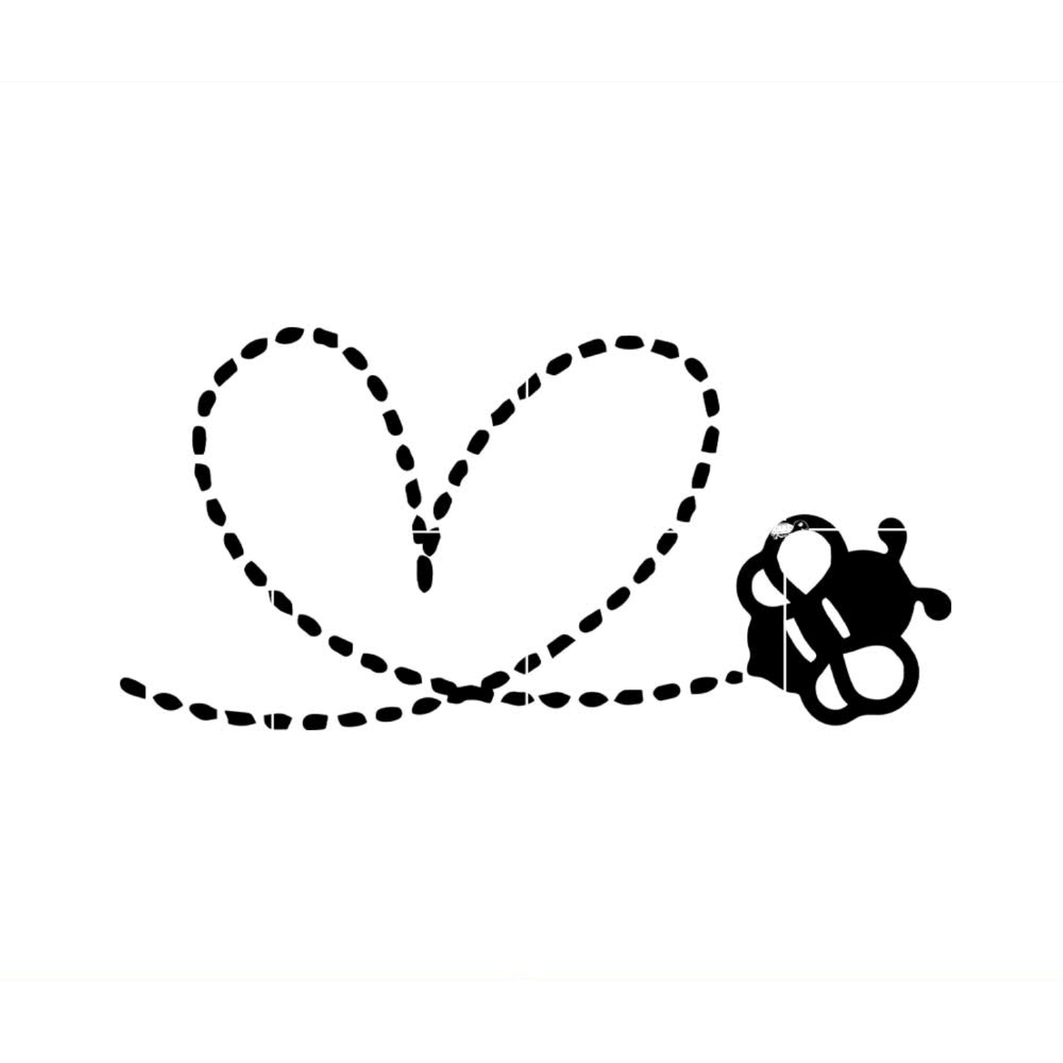 Flying Bee Svg | Inspire Uplift