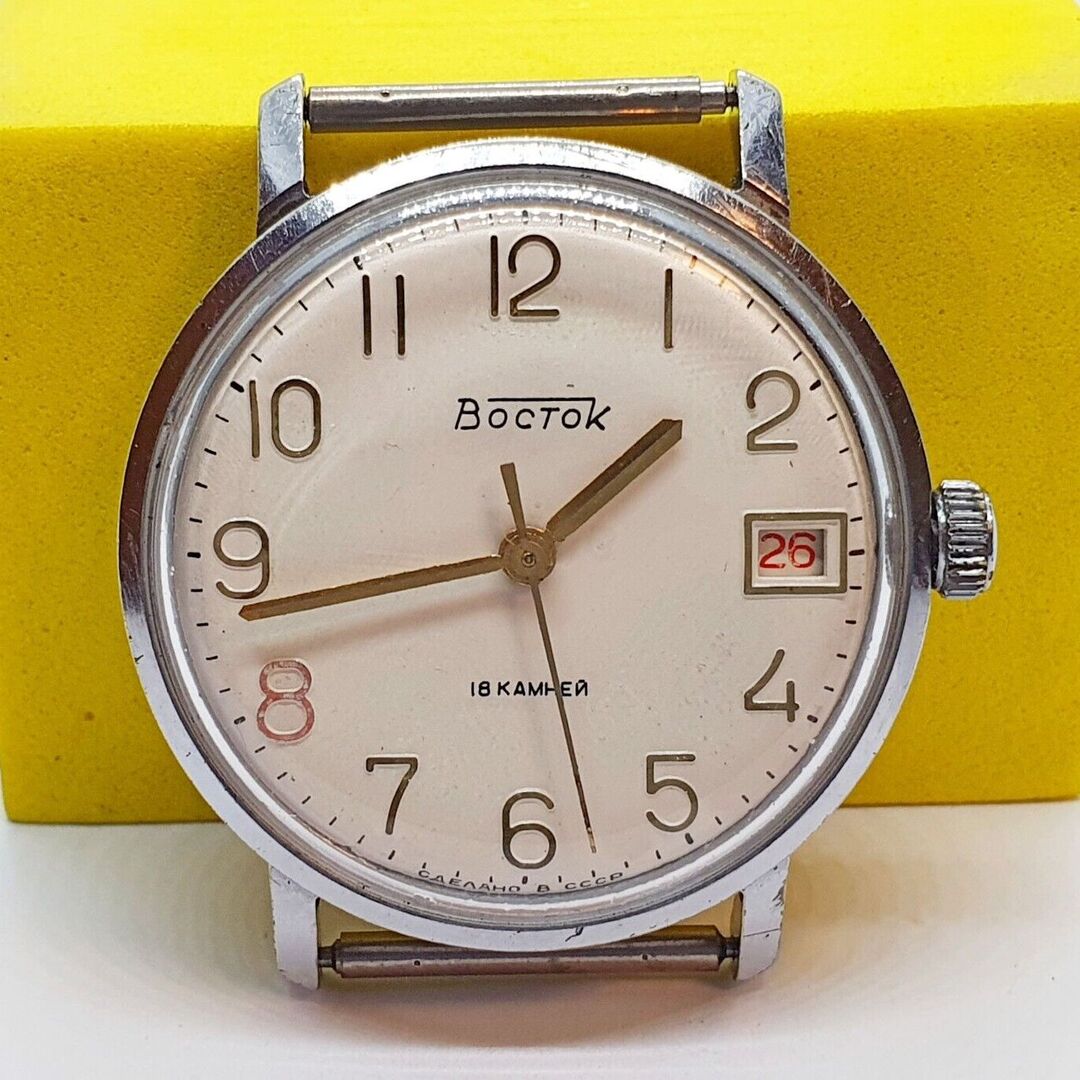 Vostok Military Officer USSR Watch caliber 2214 18 jewels So | Inspire ...