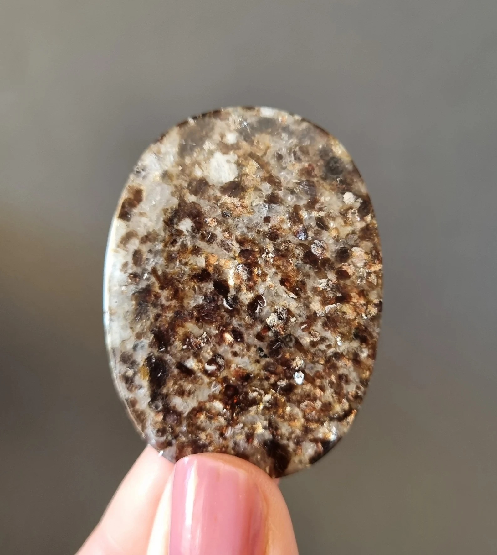 Rare High Quality sparkling Muscovite natural stone cabochon | Inspire ...
