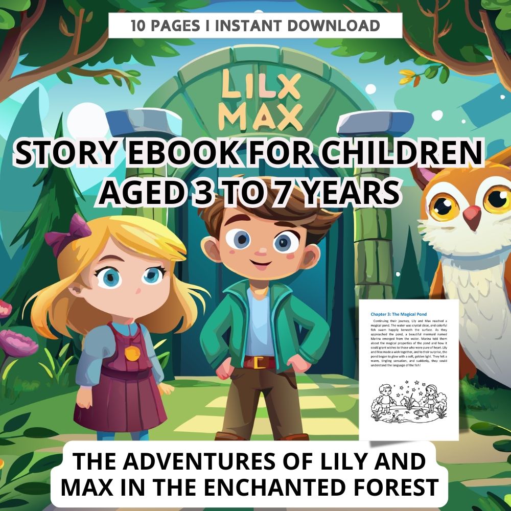 The Adventures of Lily and Max in the Enchanted Forest Inter | Inspire ...