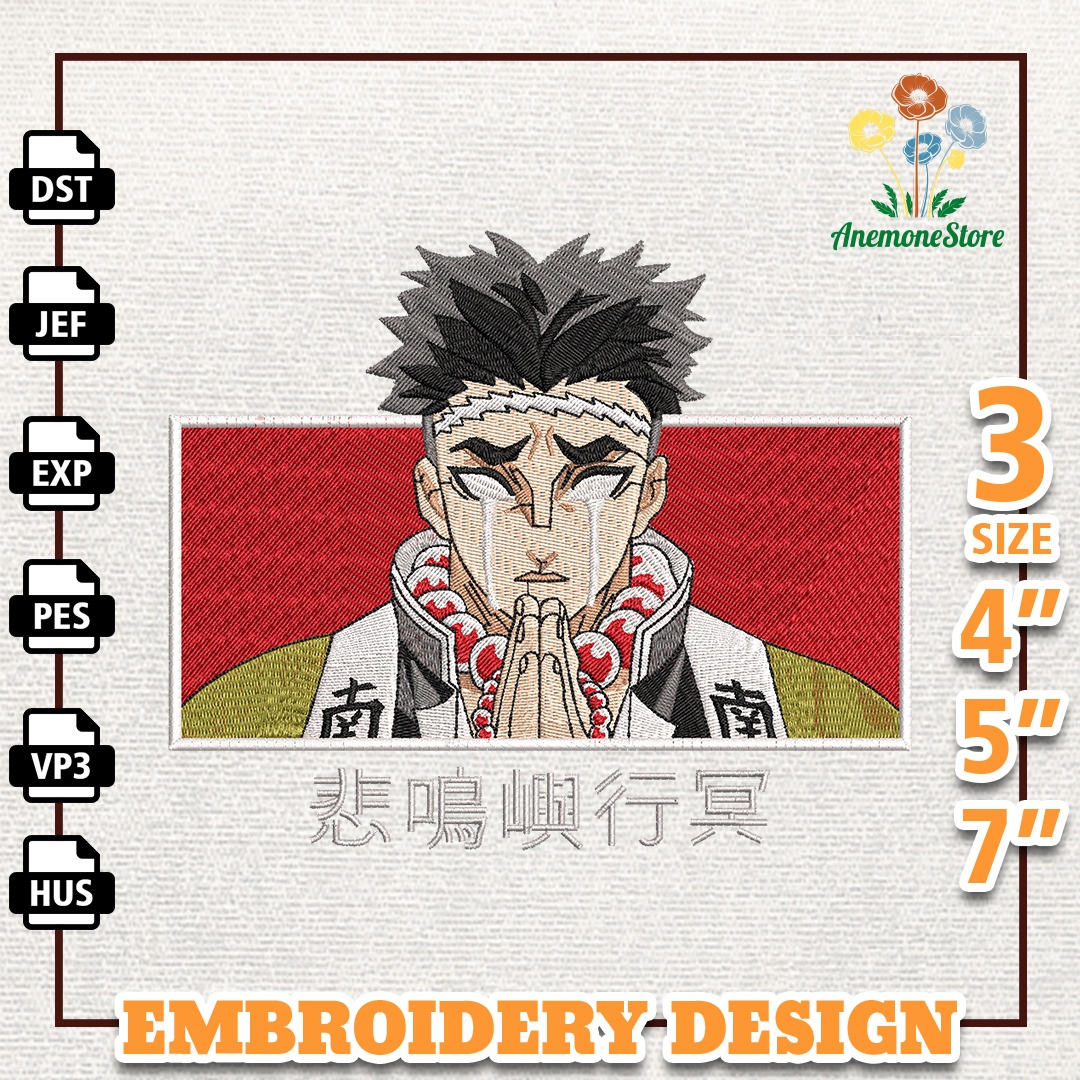 Himejima Demon Slayer, Anime Embroidery Design, Anime Machin | Inspire ...
