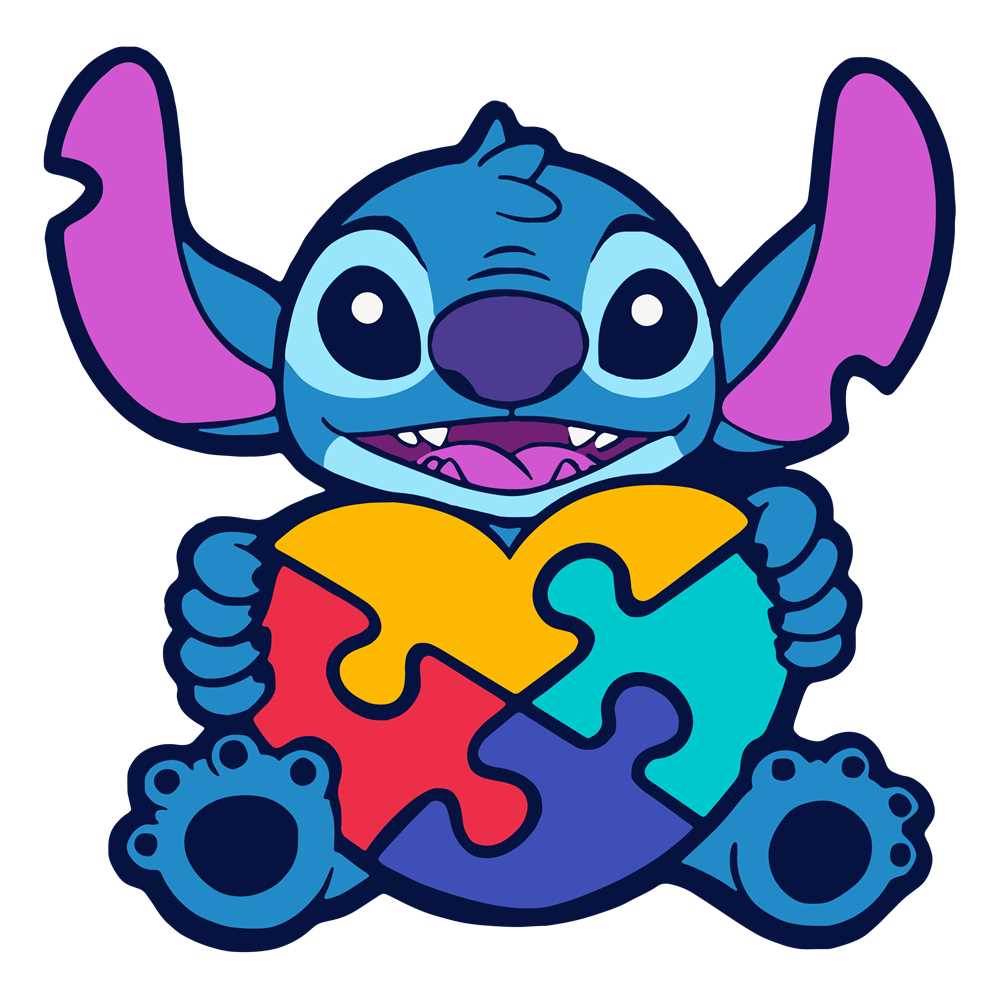 Stitch Autism Heart Svg, Awareness Svg, Stitch Svg, Disney S - Inspire ...