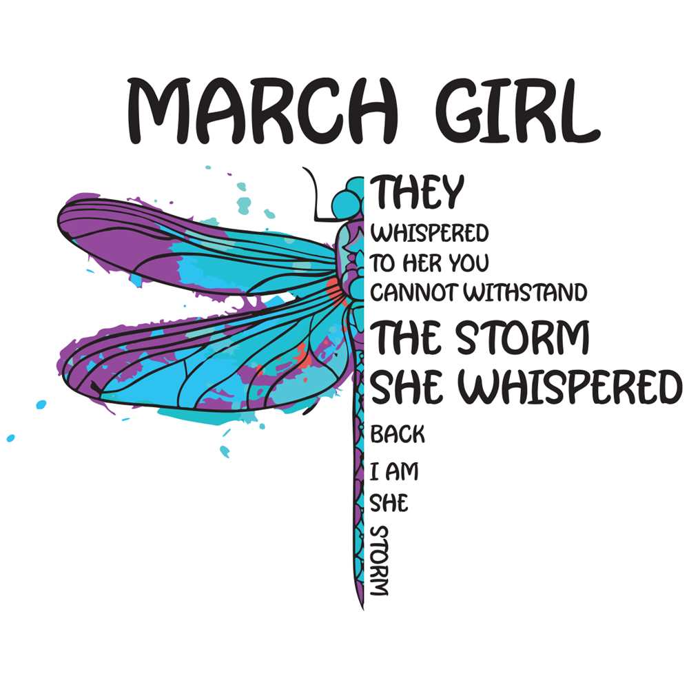 March Girl They Whispered To Her You Cannot Withstand The St | Inspire ...