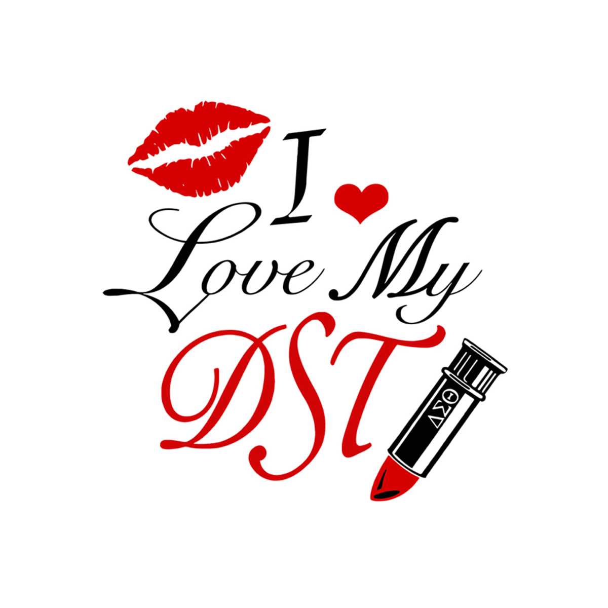 I love my DST svg, Delta sigma theta sorority SVG - Inspire Uplift
