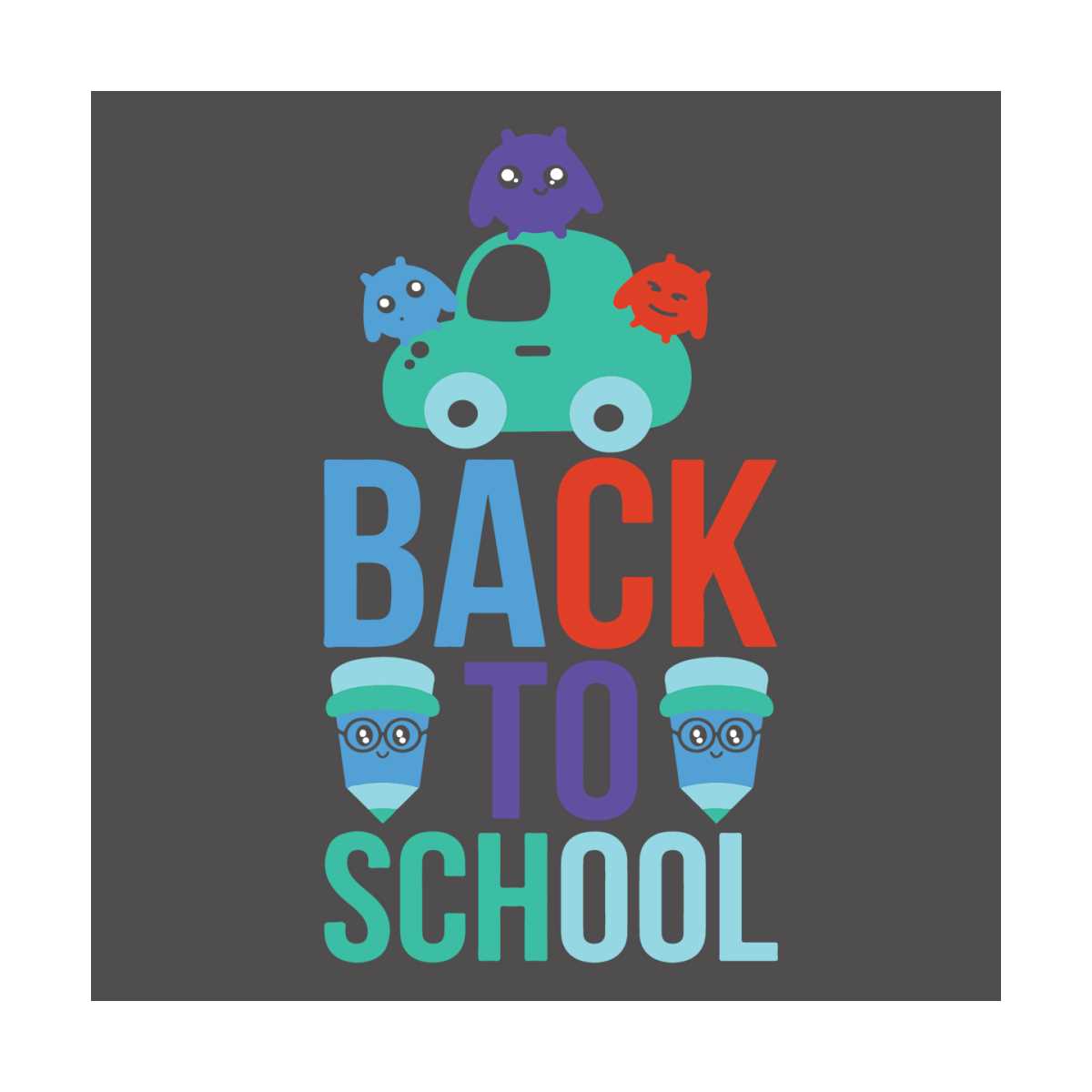 Monster Back To School Svg, Back To School Svg, Monster Svg, | Inspire ...