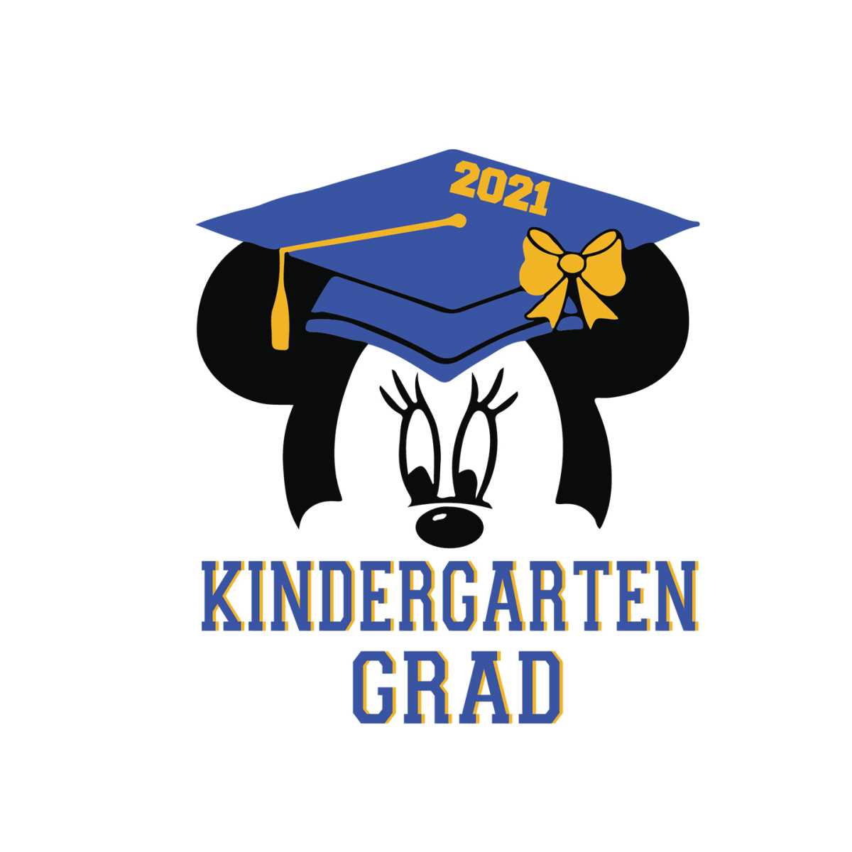 Mickey Kindergarten Grad Svg, Back To School Svg, Mickey Svg | Inspire ...