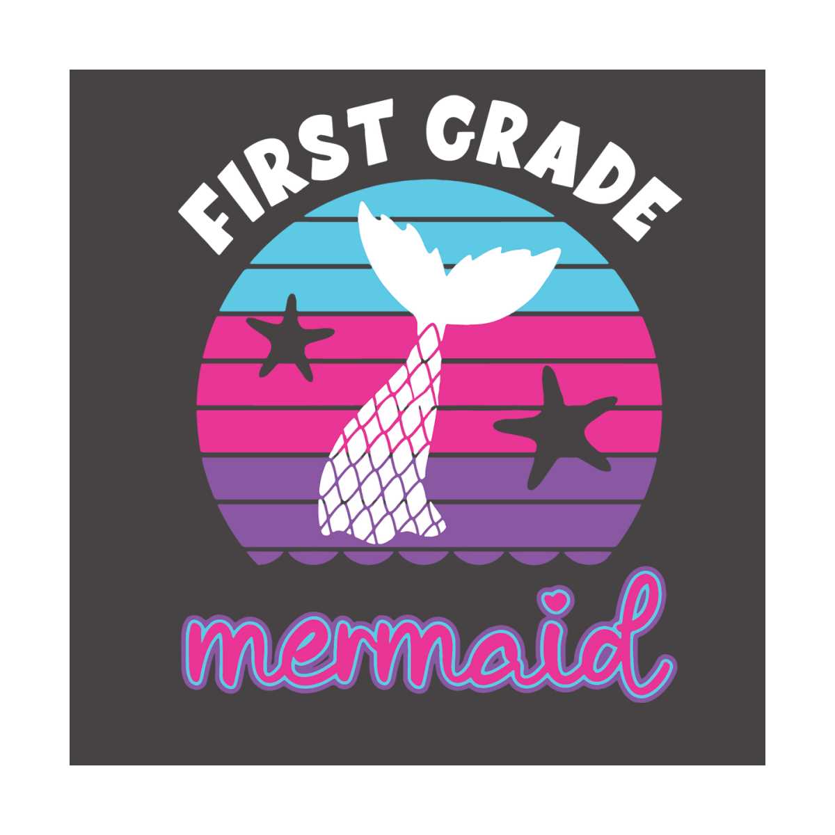 First Grade Mermaid Svg, Trending Svg, Mermaid Svg, 1st Grad | Inspire ...