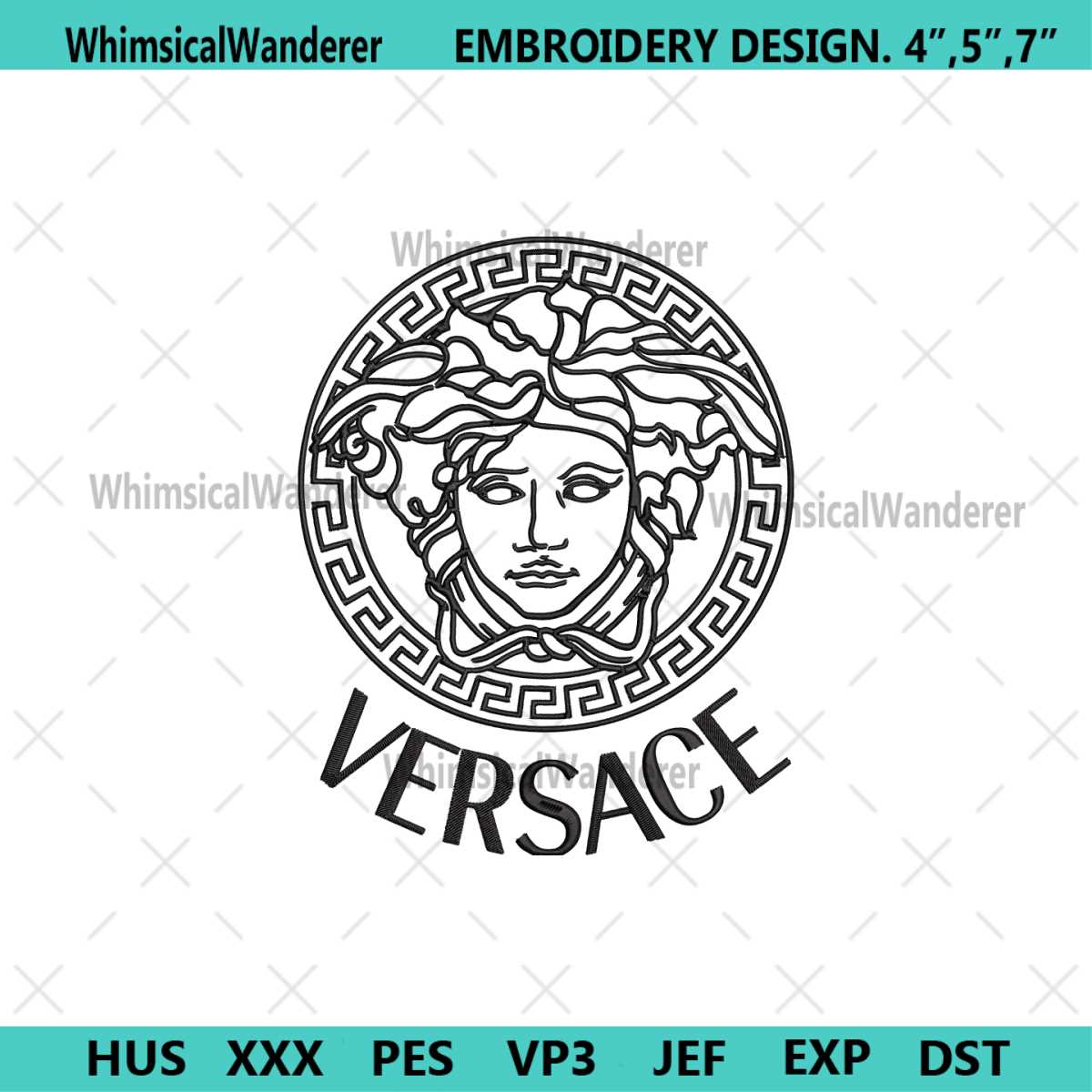 Versace Embroidery Design Design Vintage Versace