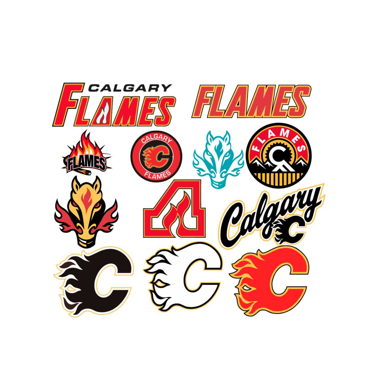 Calgary Flames Svg, Calgary Flames Logo, NHL, Svg | Inspire Uplift