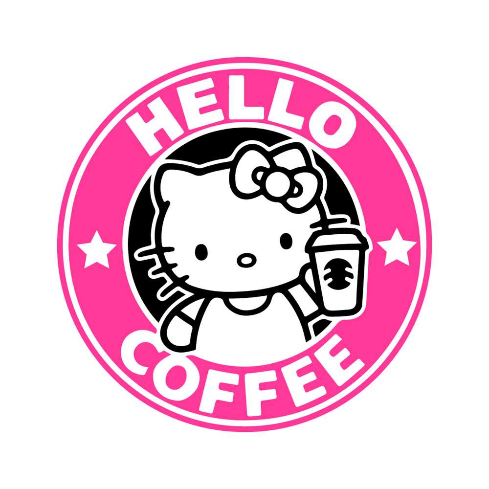 Hello Kitty Svg, Starbucks Coffee Svg, Coffee Lover Svg | Inspire Uplift