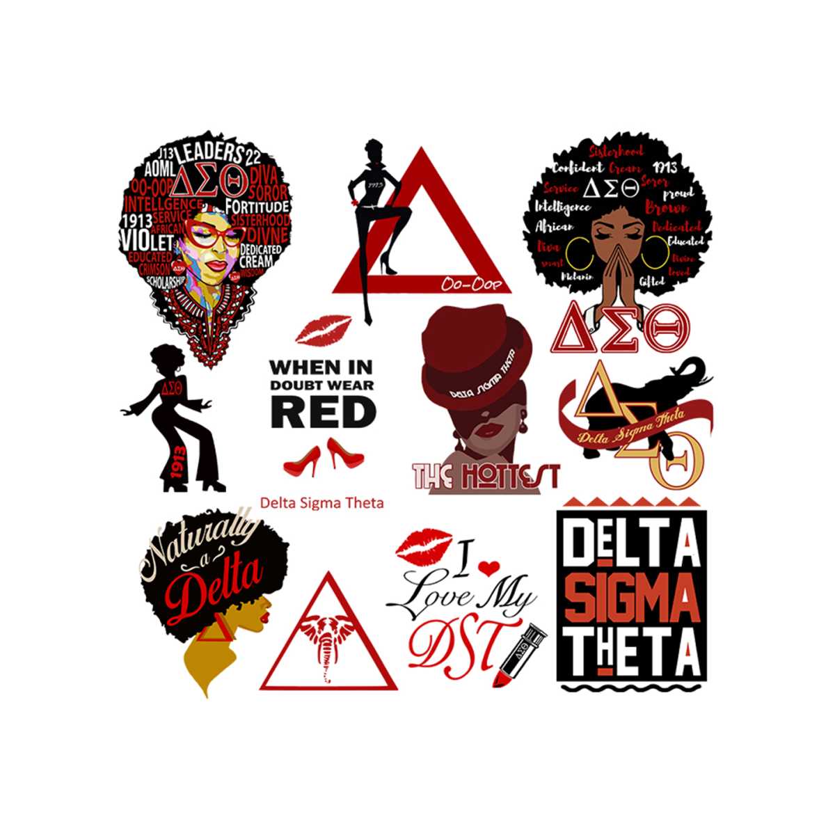 Delta Sigma Theta Sorority SVG, Bundle svg, Sorority Svg, So | Inspire ...