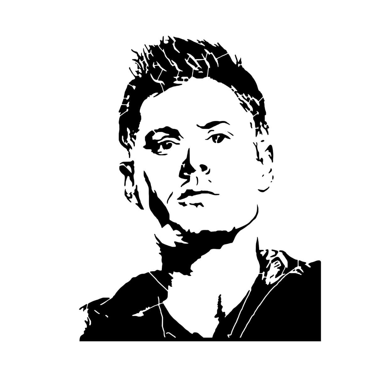 Dean winchester stencil svg,svg,bobby singer svg,sam winches | Inspire ...