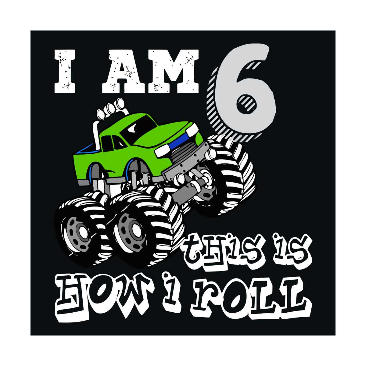 I Am 6 This Is How I Roll Svg, Birthday Svg, 6th Birthday Sv - Inspire ...