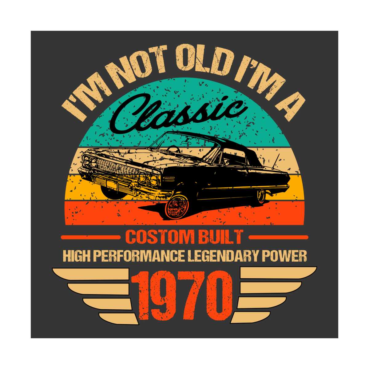 Im Not Old Im A Classic Svg, Birthday Svg, Classic Svg, 1970 | Inspire ...