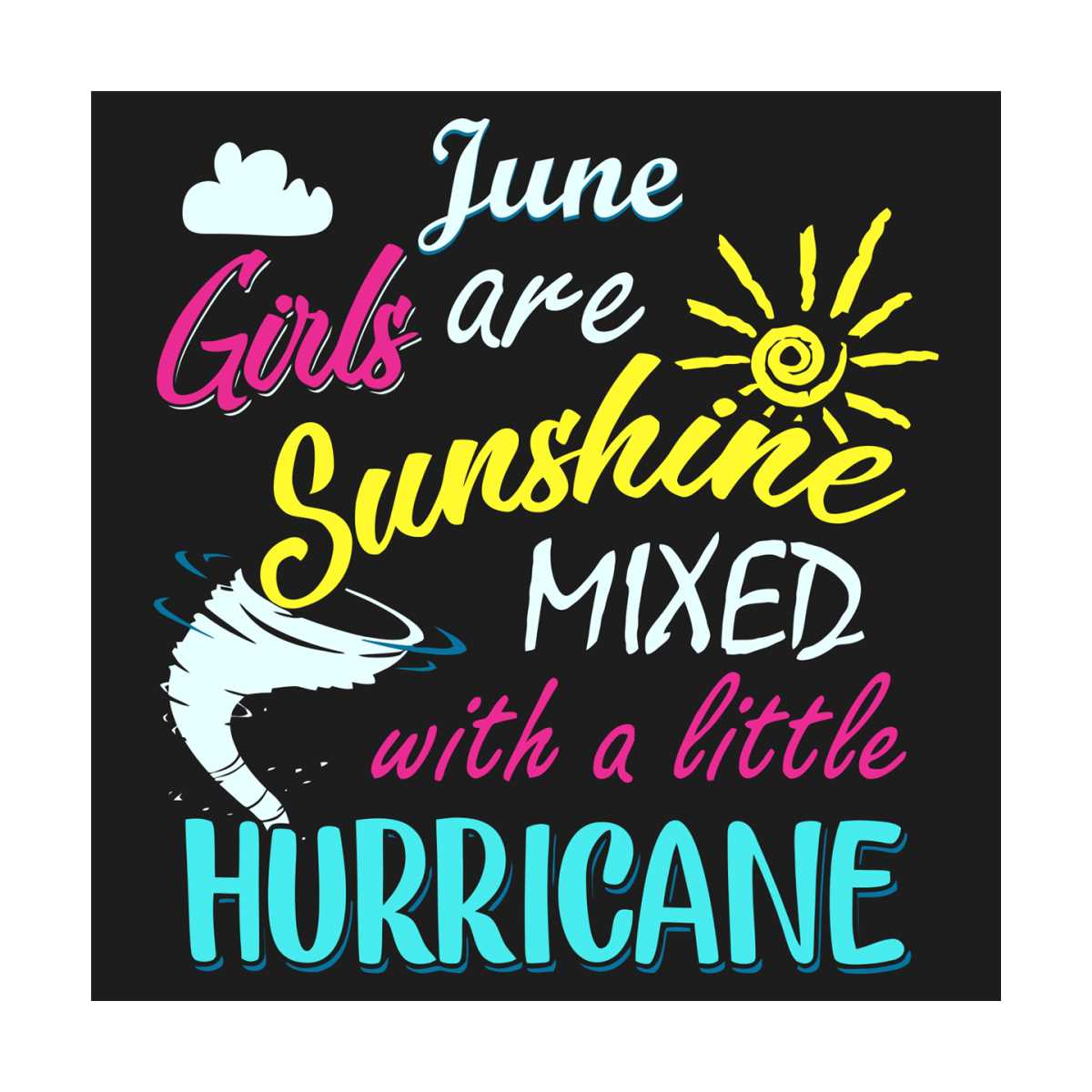 June Girls Are Sunshine Svg, Birthday Svg, June Svg, June Bi | Inspire ...