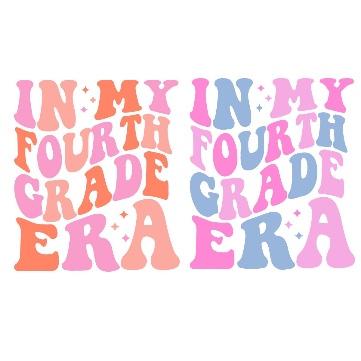 In My Fourth Grade Era Svg,Fourth Grade Era Svg,4th Grade - Inspire Uplift
