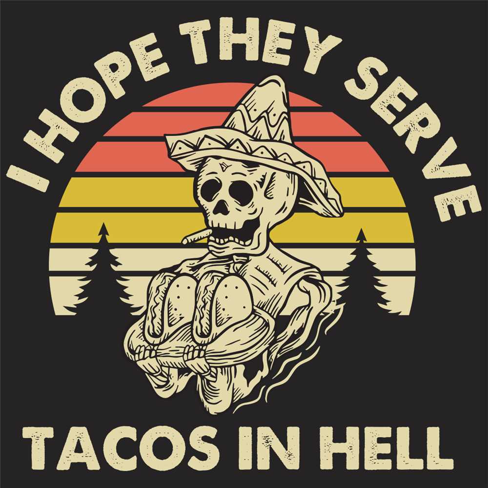 Taco Skeleton Svg | Inspire Uplift